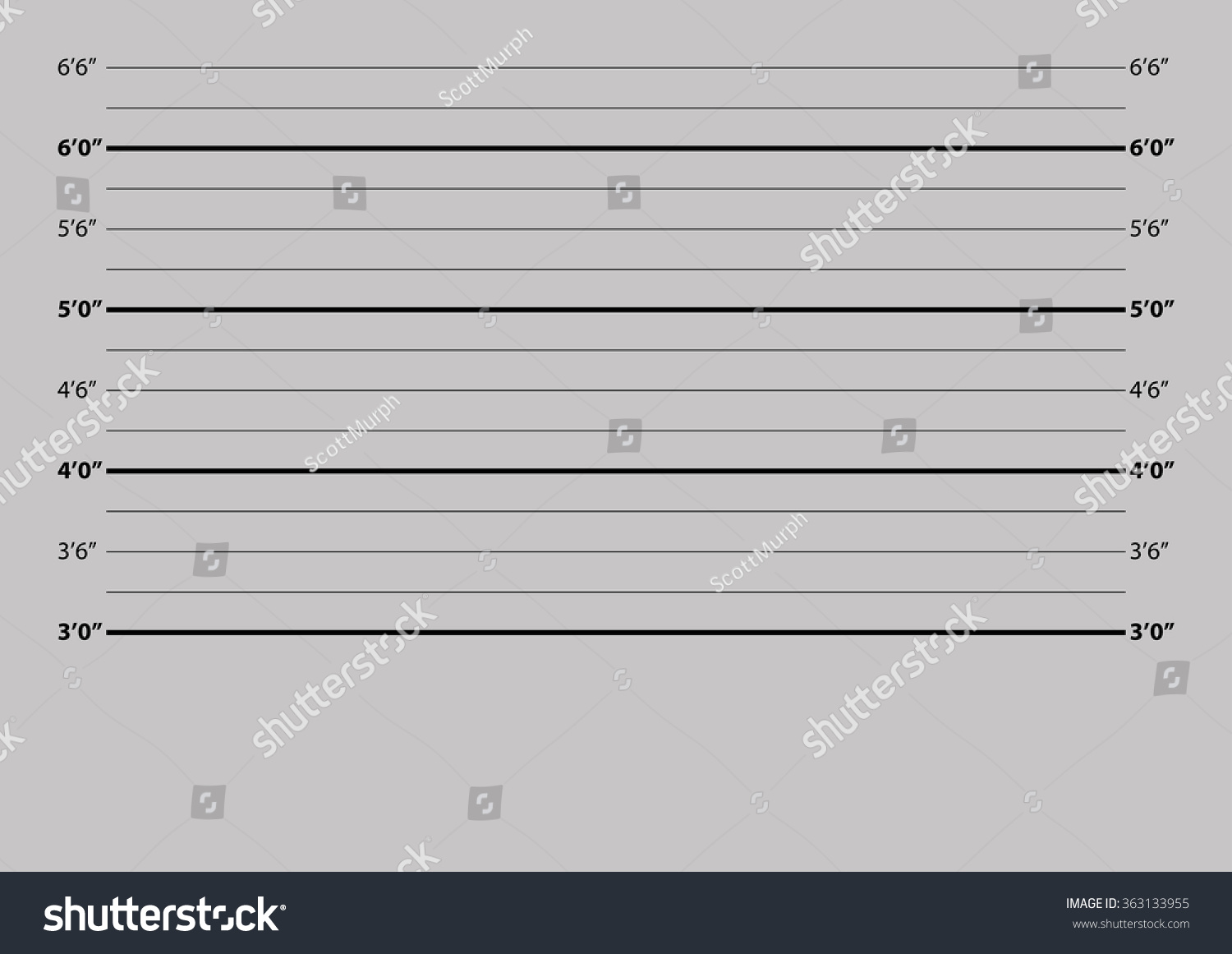 Police Lineup Background Vector Stock Vector (Royalty Free) 363133955
