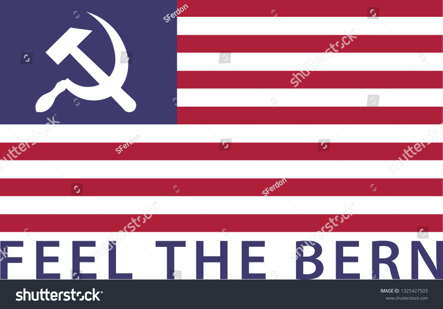 Political Flag Image Stock Vector (Royalty Free) 1325427503