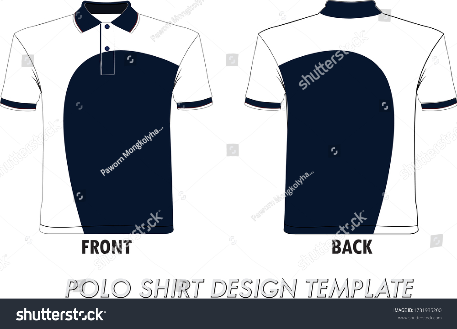 Polo Shirt New Design Pattern Template: เวกเตอร์สต็อก (ปลอดค่าลิขสิทธิ์ ...