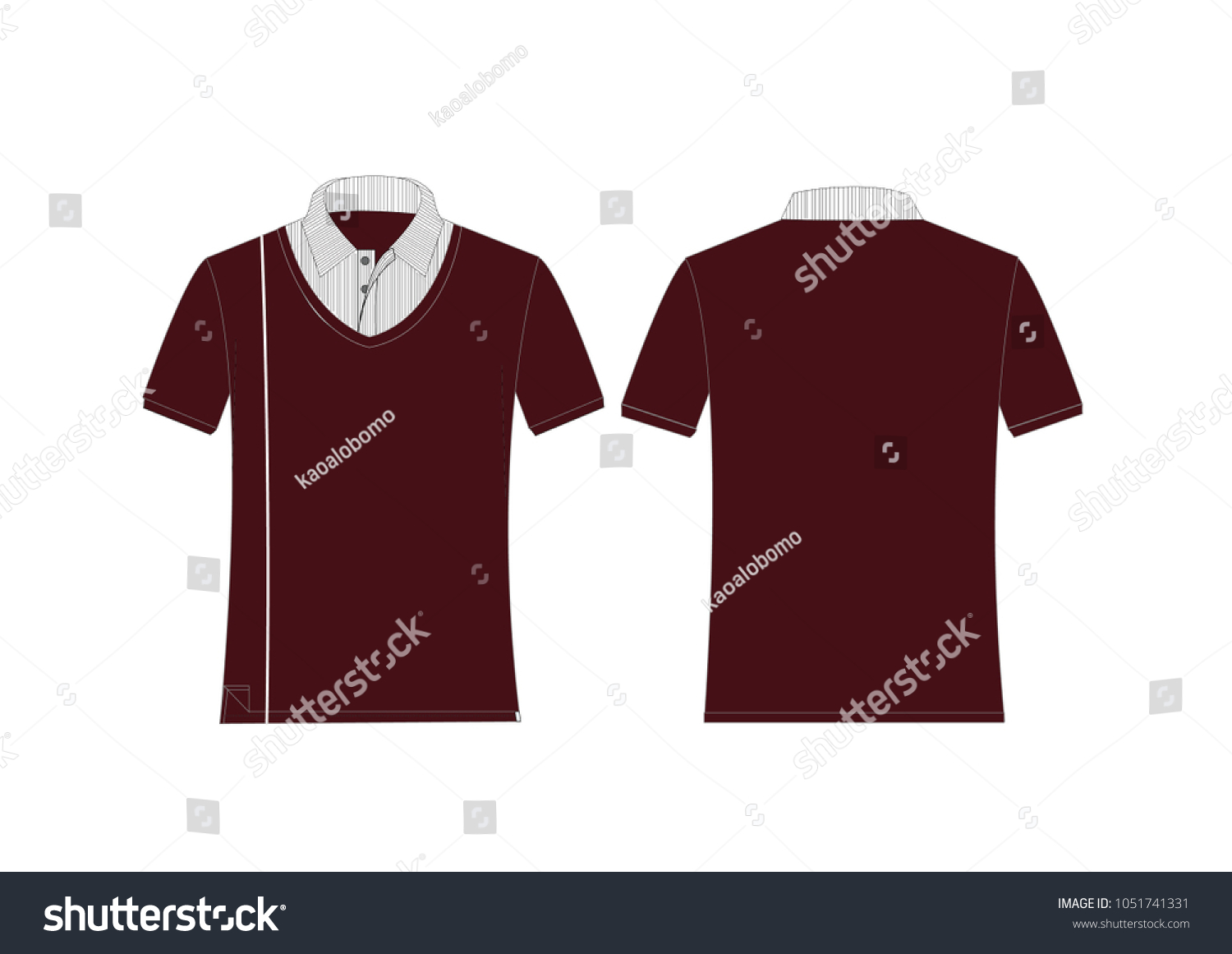 Polo Shirts Design Vector Stock Vector (Royalty Free) 1051741331