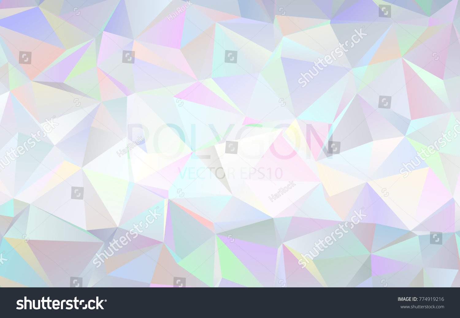 다각형 추상 배경prism 색 벡터 배너 스톡 벡터로열티 프리 774919216