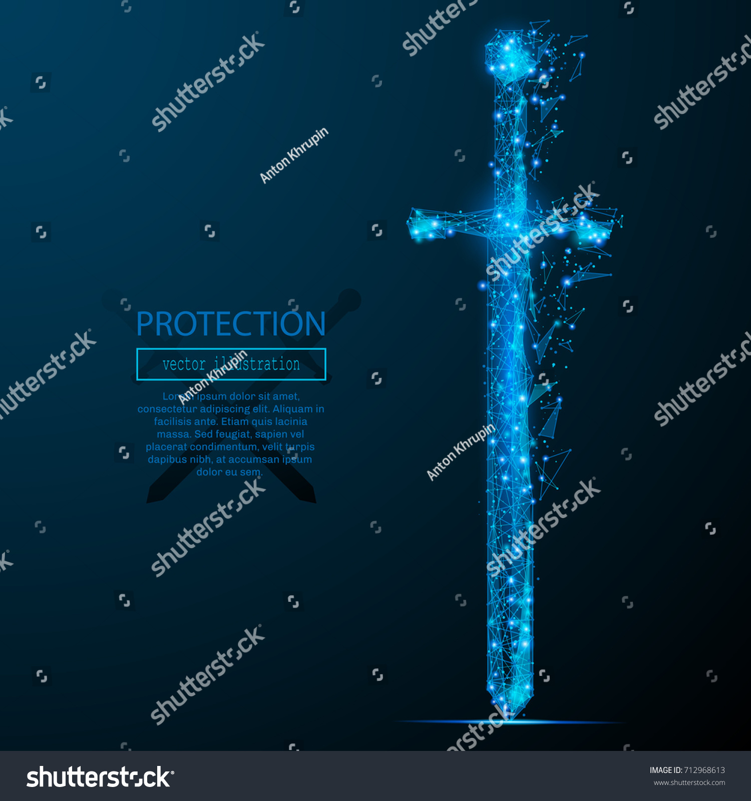 760 Polygon sword Images, Stock Photos & Vectors | Shutterstock