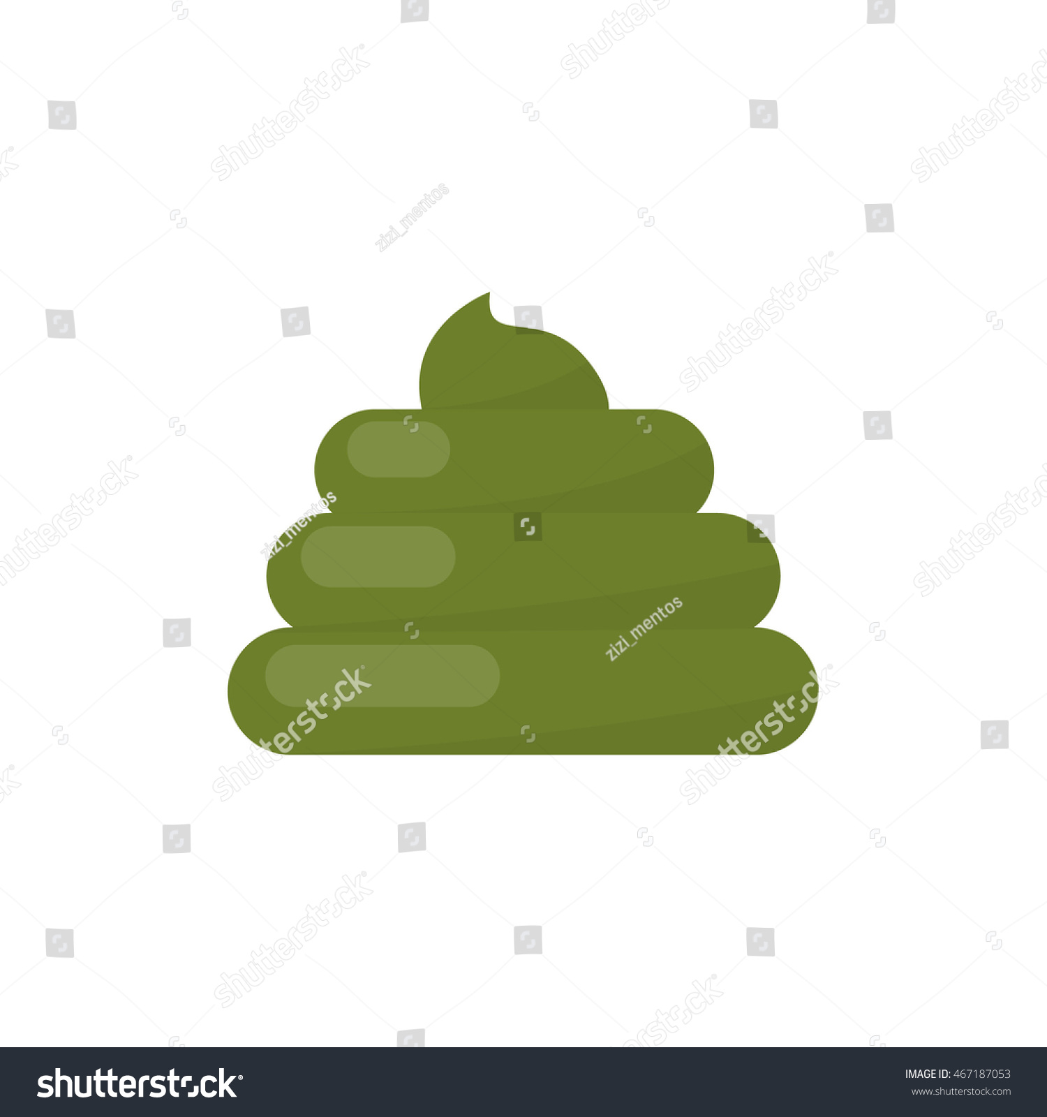 Poo Icon Vector Illustration Stock Vector (Royalty Free) 467187053 ...