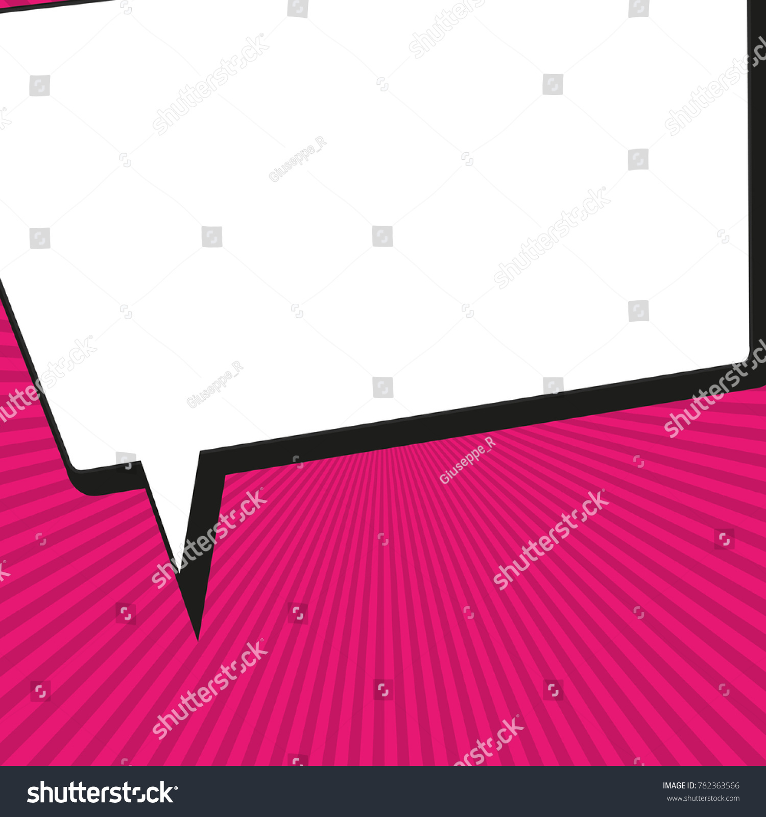 Pop Art Bubble Design Stock Vector (Royalty Free) 782363566 | Shutterstock