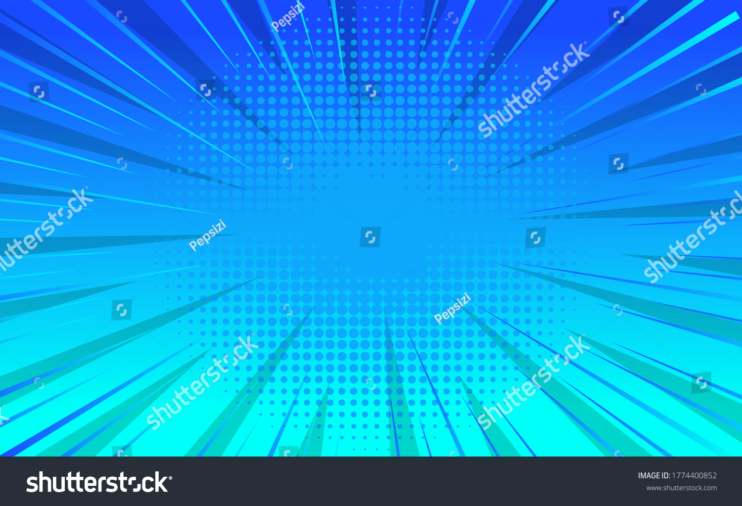 Pop Art Comic Background Dots Cartoon Stock Vector (Royalty Free ...