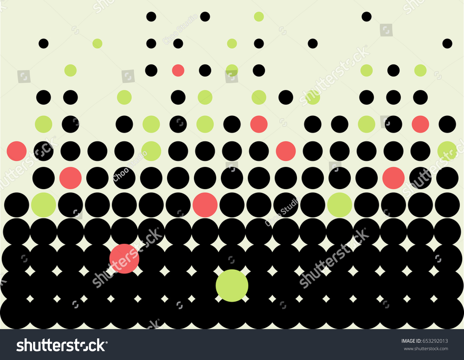Pop Art Halftone Background Modern Style Stock Vector (Royalty Free ...