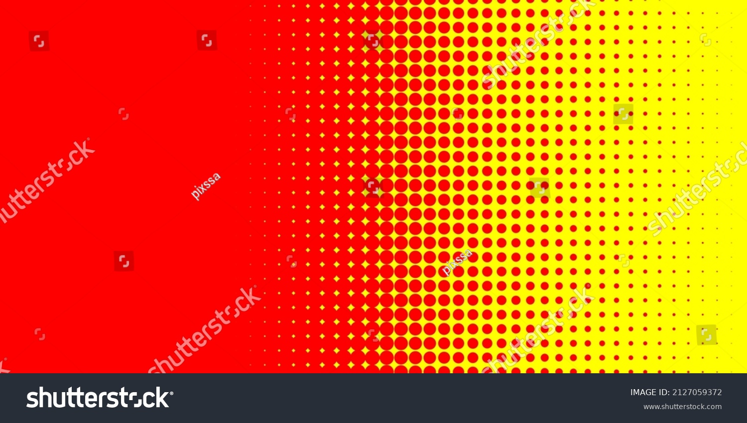 Pop Art Polka Dots Circles Halftone Stock Vector (Royalty Free ...