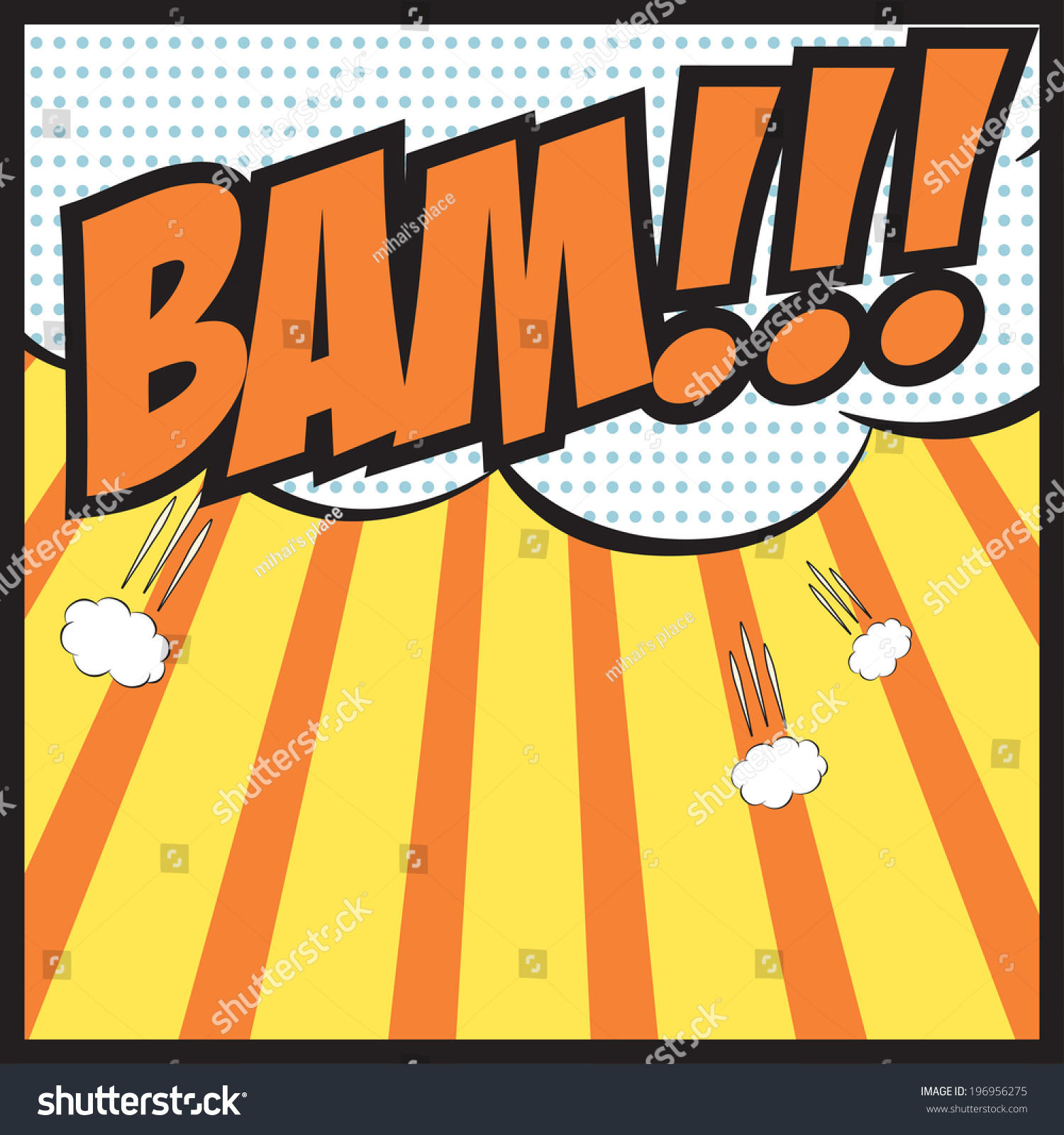 Pop Art Text Bubble Illustration Vector Stock Vector (Royalty Free ...
