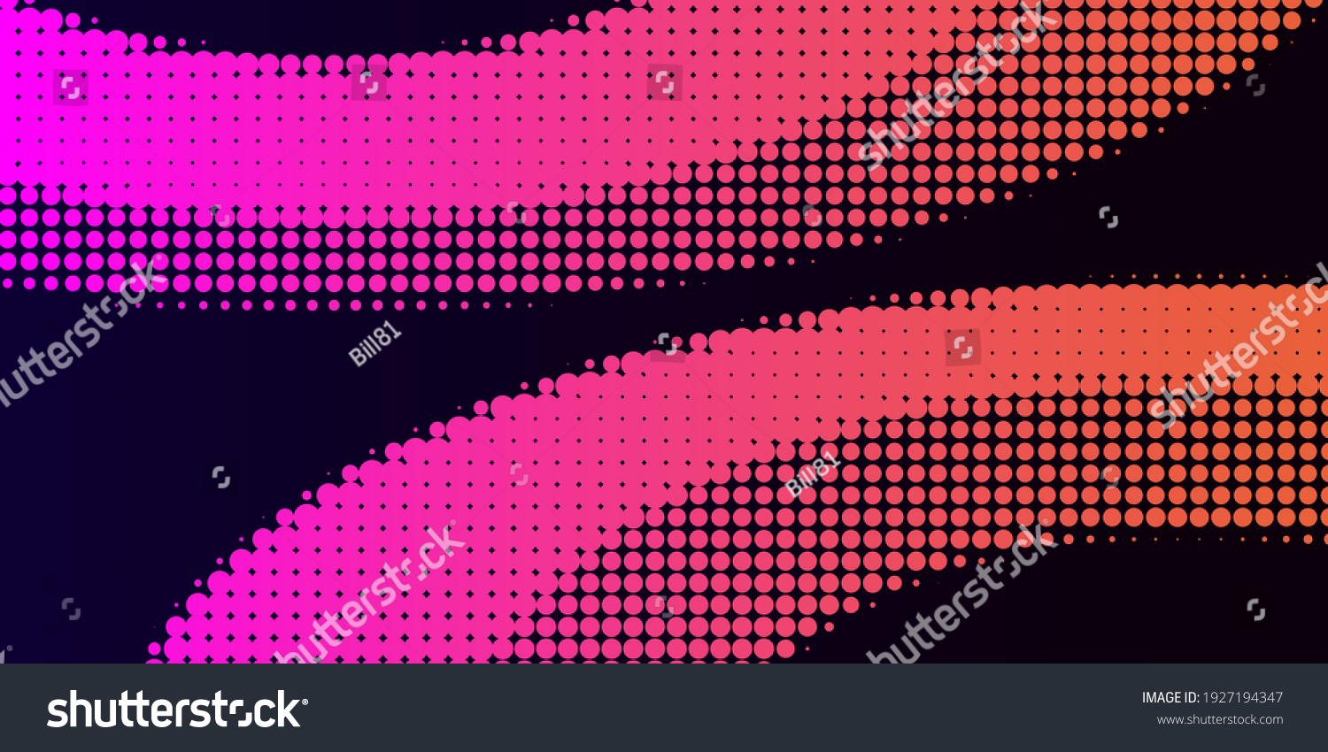 Pop Pattern Dot Raster Printing Halftone Stock Vector (Royalty Free ...