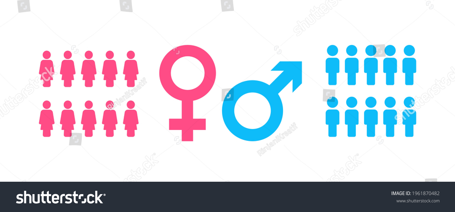 Population Infographic Vector Population Based On Stock Vector (Royalty ...