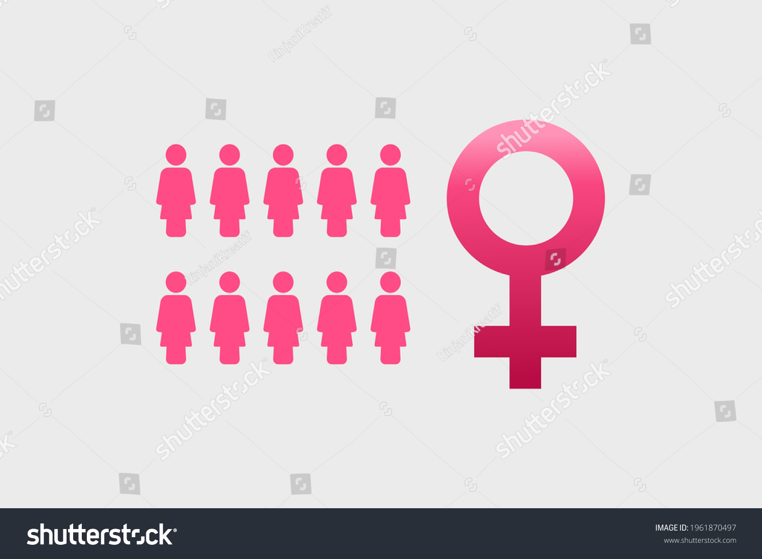 Population Infographic Vector Population Based On Stock Vector (Royalty ...