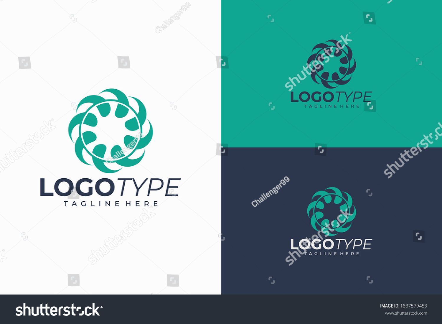 Portal Logo Icon Vector Isolated Stock Vector (Royalty Free) 1837579453 ...