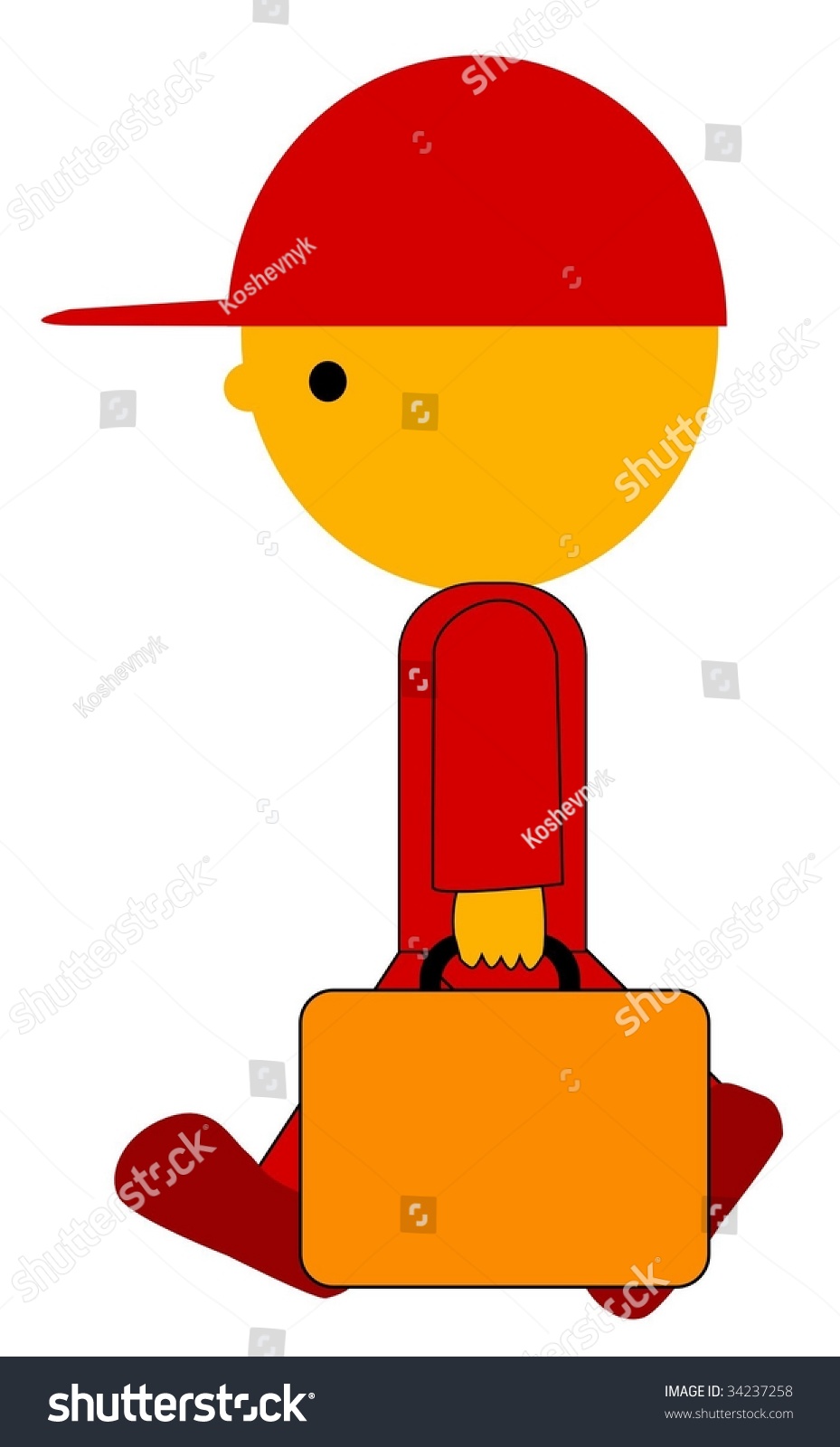 Porter Stock Vector (Royalty Free) 34237258