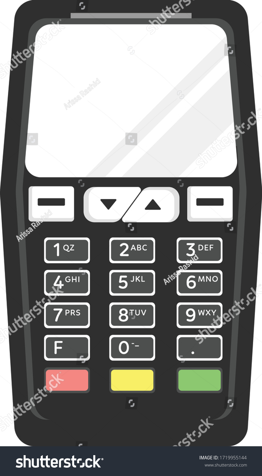 Pos Machines Vector Transparent Background Stock Vector (Royalty Free ...