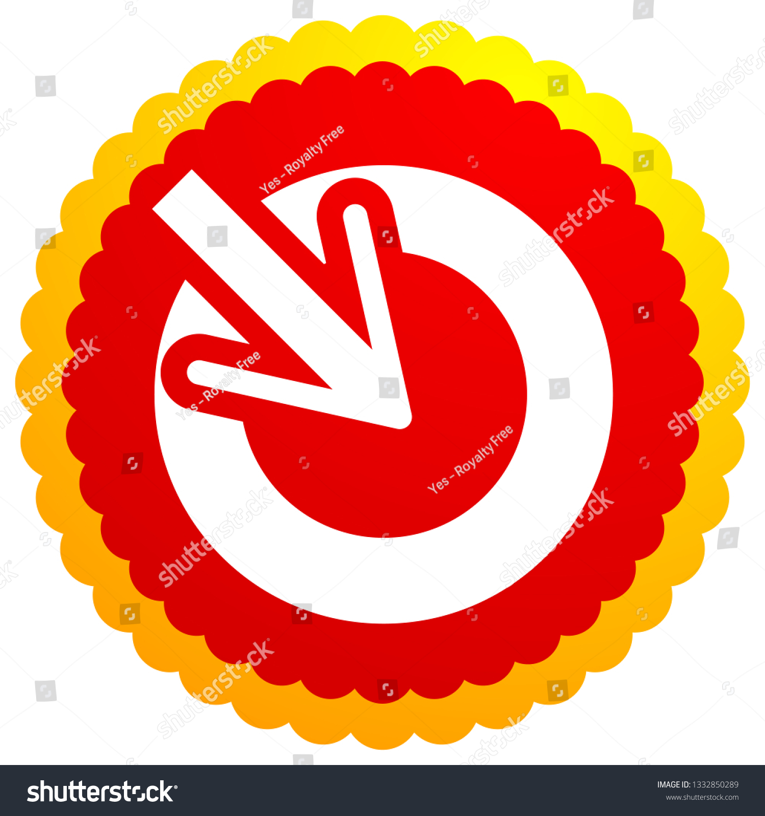 Position Accuracy Alignment Concept Icon Cursor: เวกเตอร์สต็อก (ปลอดค่า ...