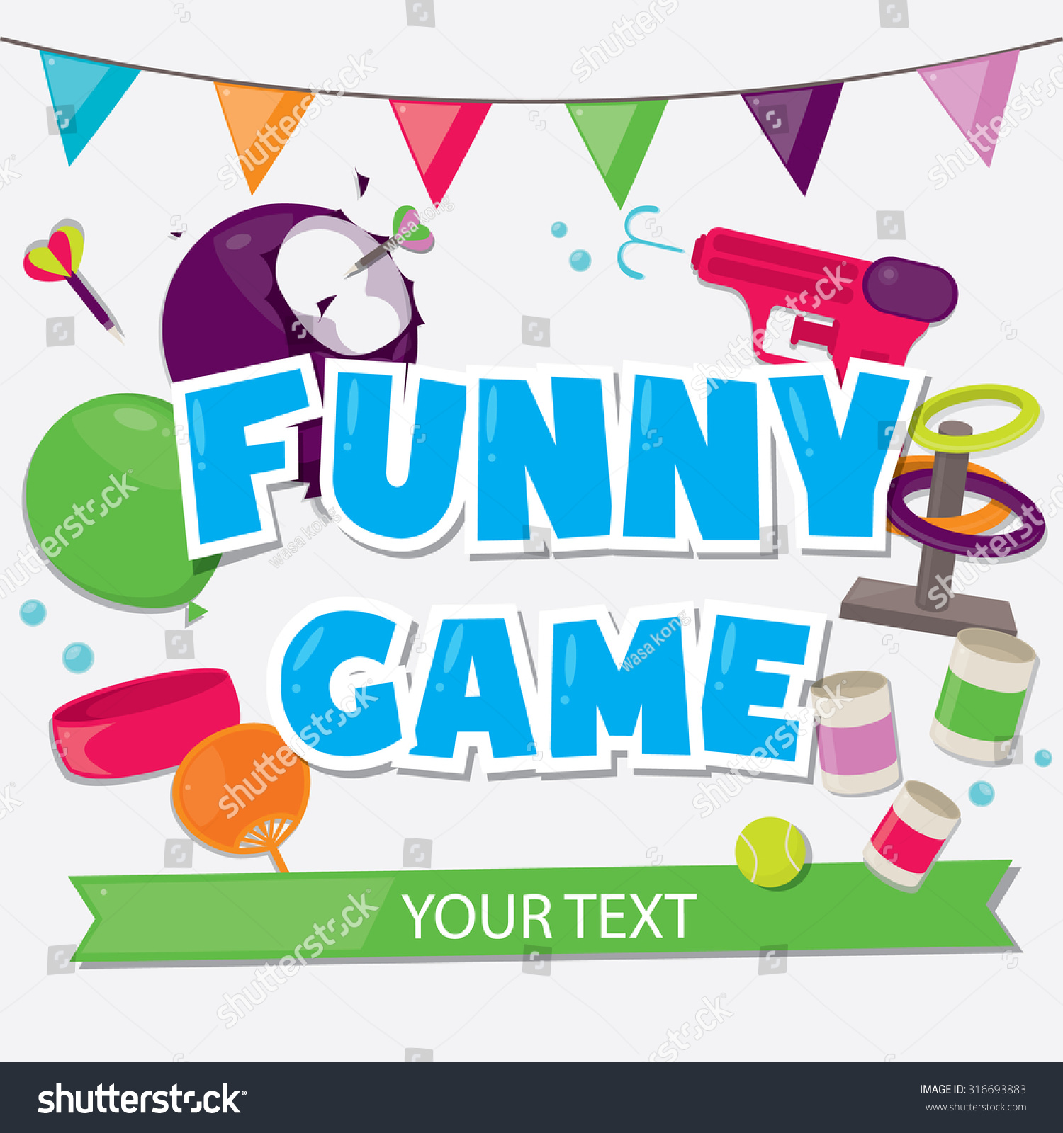 Poster Design Fun Activity 스톡 벡터 316693883 - Shutterstock