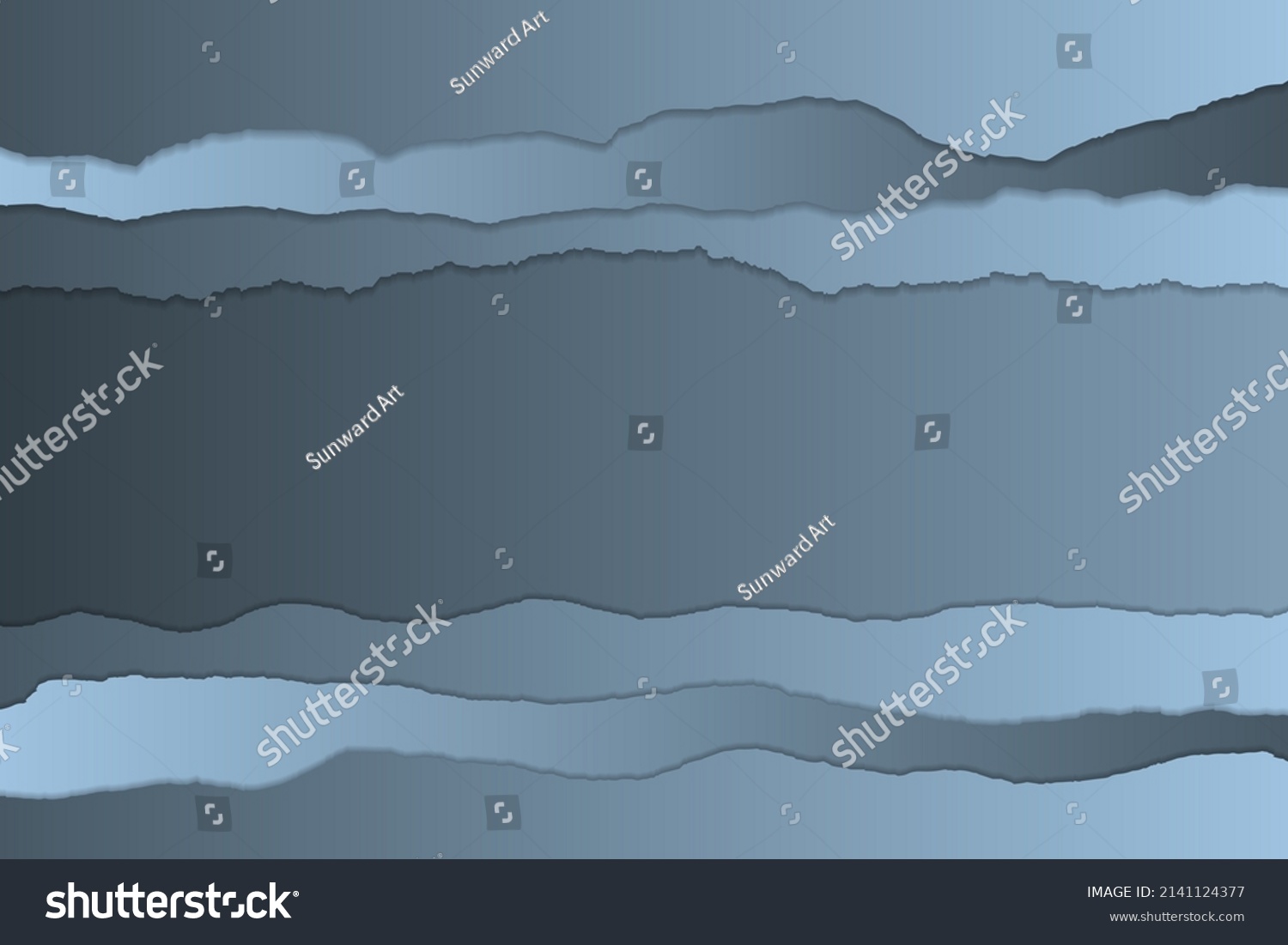 Poster Gradient Vector Background Paper Ragged Stock Vector (Royalty ...