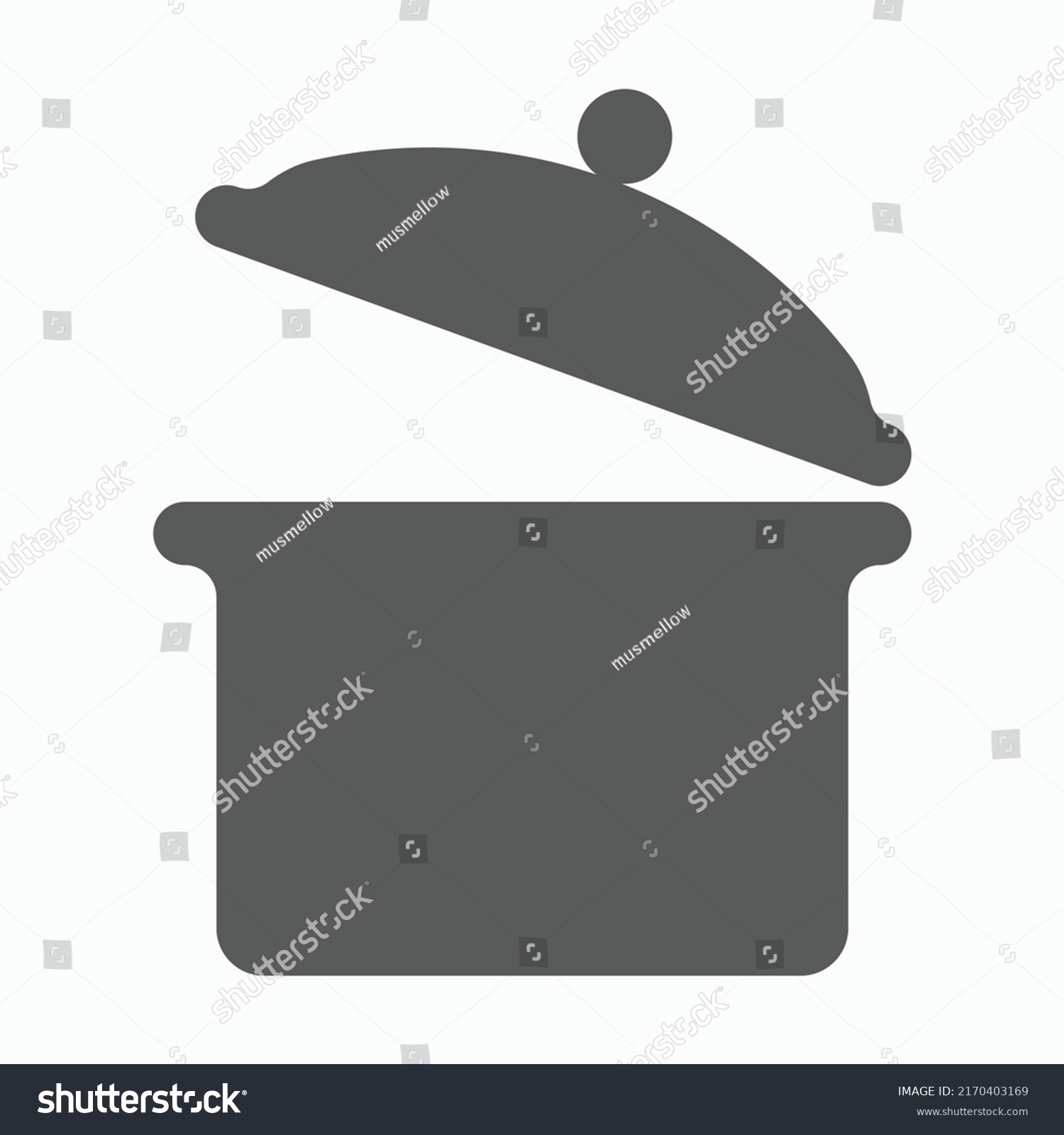 Pot Icon Crock Vector Illustration Stock Vector (Royalty Free ...