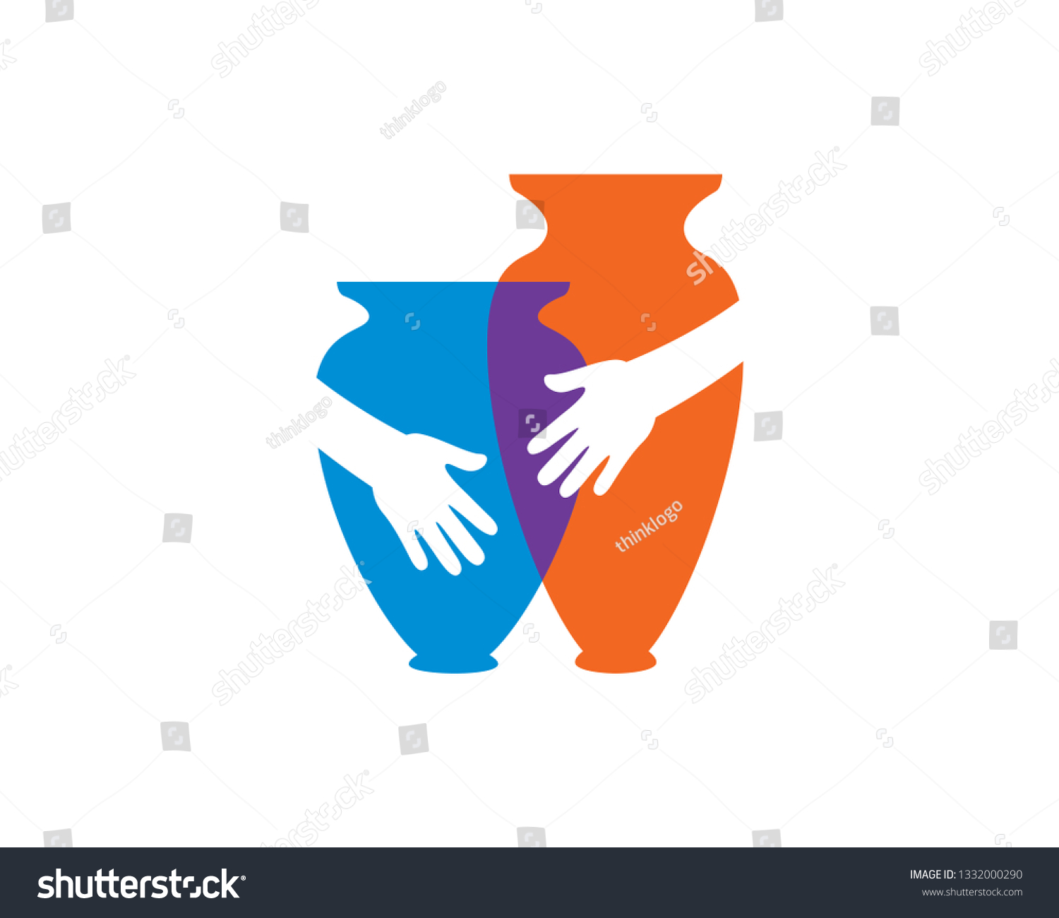 Pottery Logo Template Icon Symbol Vector Stock Vector (Royalty Free ...