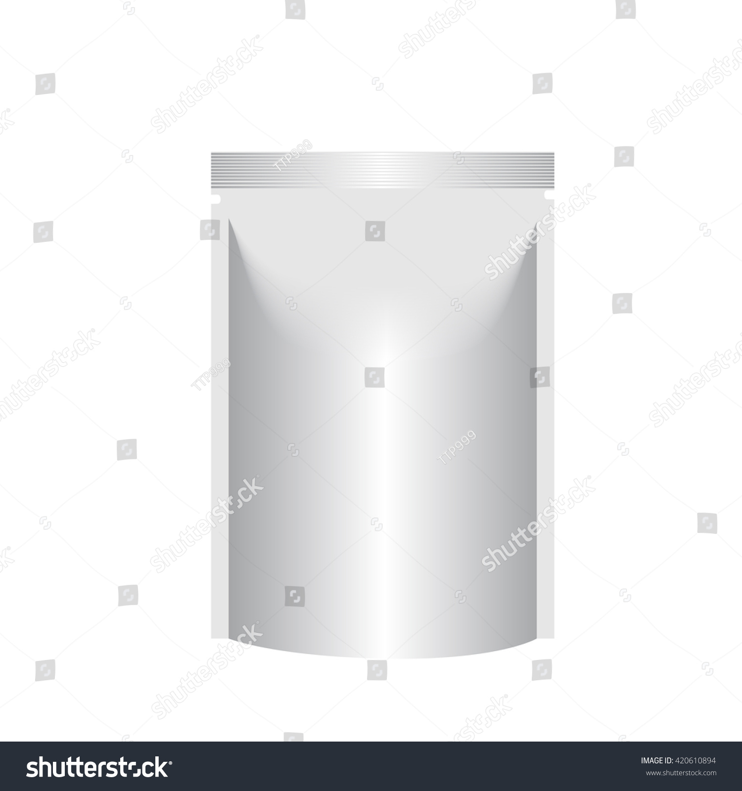 Pouch Template Bag Template Packaging Box Stock Vector (Royalty Free ...
