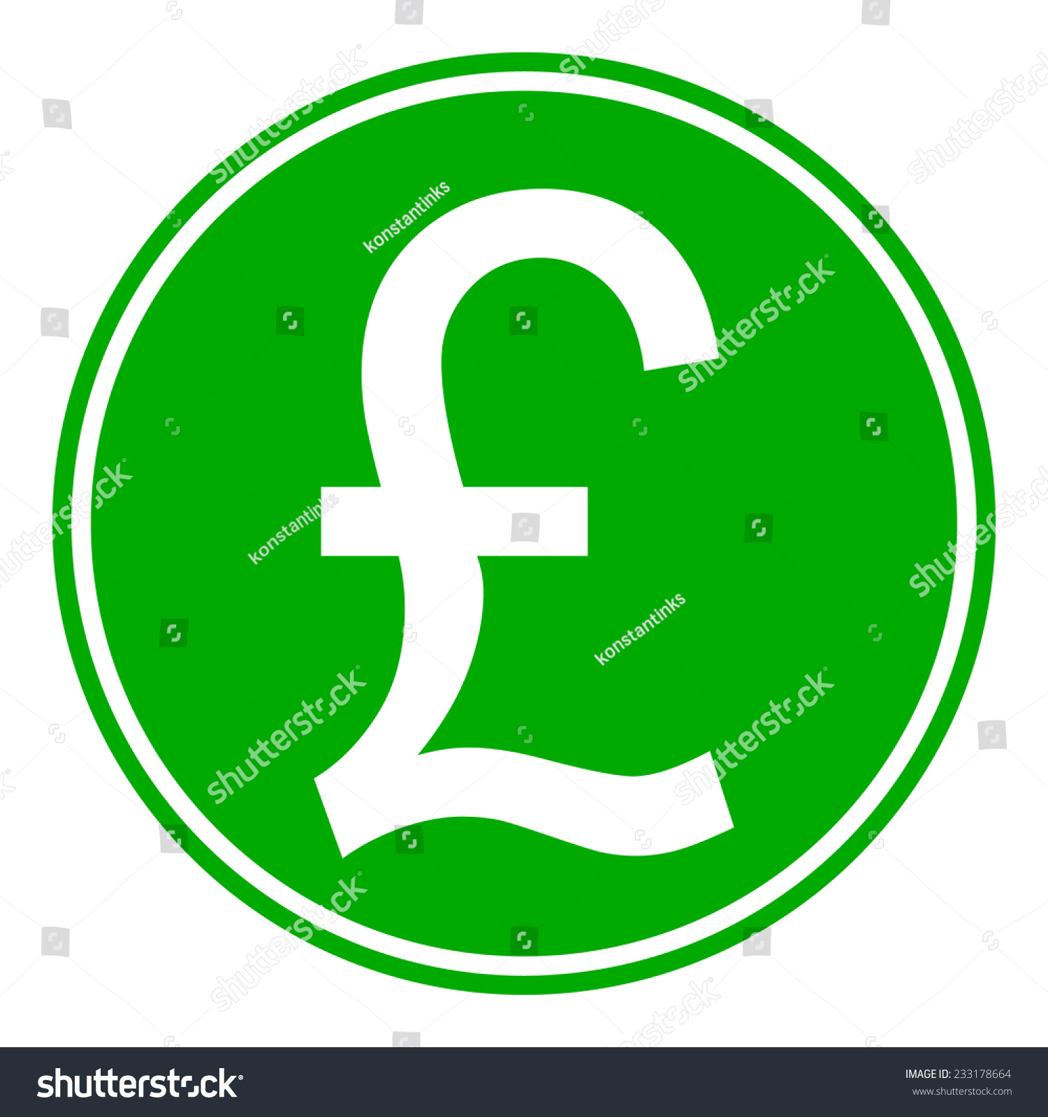 Pound Symbol Button On White Background: vector de stock (libre de ...