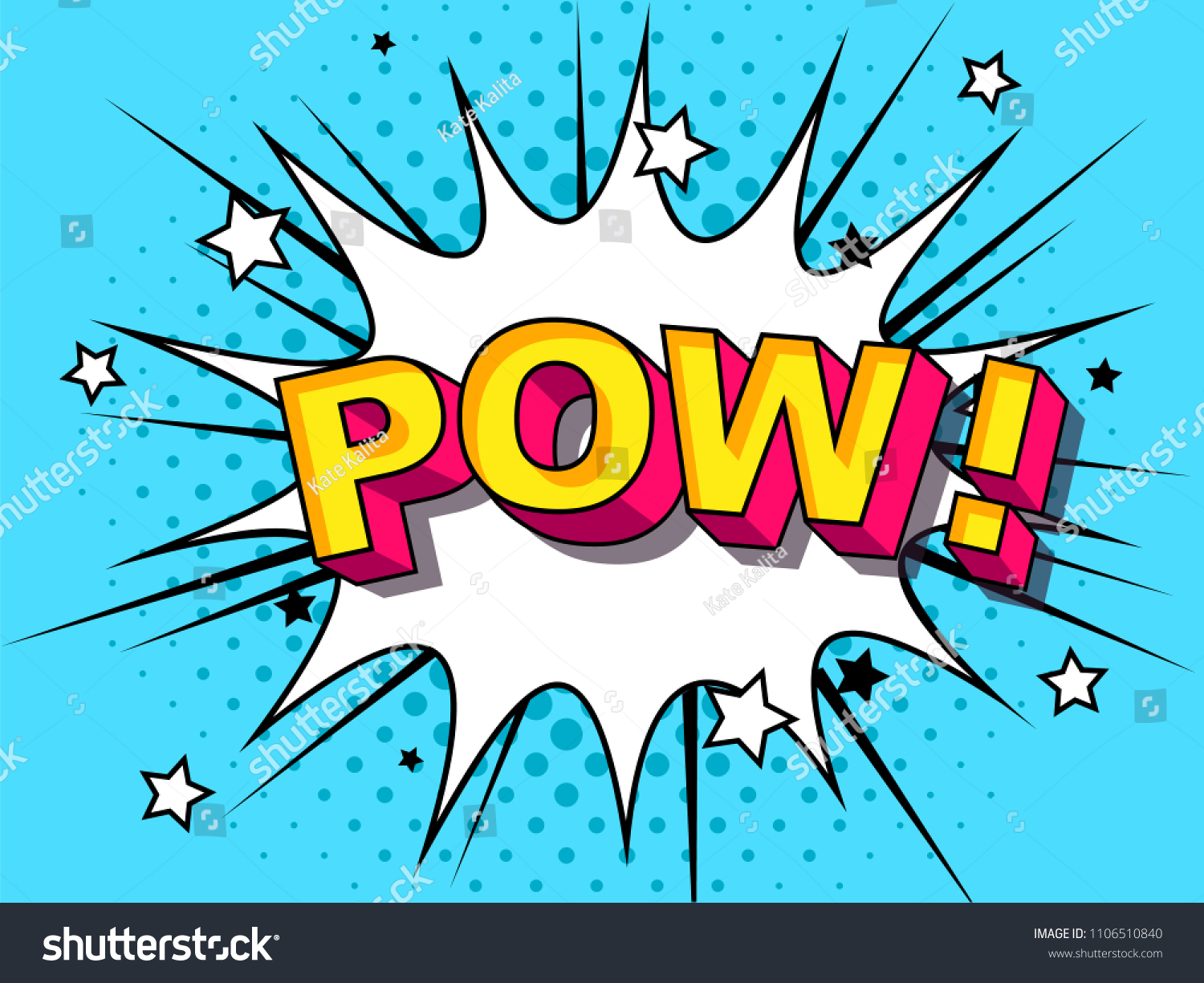 Pow Comic Vector Cartoon Illustration Explosions: เวกเตอร์สต็อก (ปลอด ... Pow Comic Vector Cartoon Illustration Explosions: เวกเตอร์สต็อก (ปลอด ...