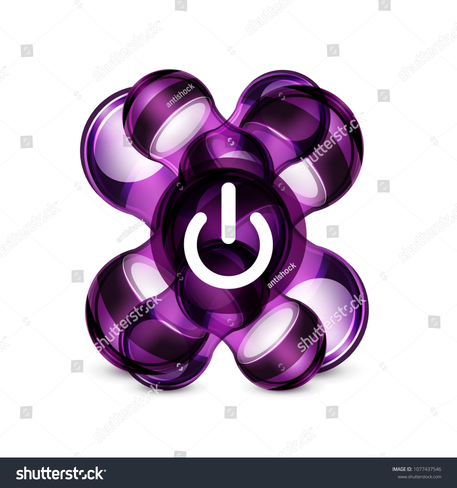 Power Button Icon Start Symbol Vector Stock Vector (Royalty Free ...
