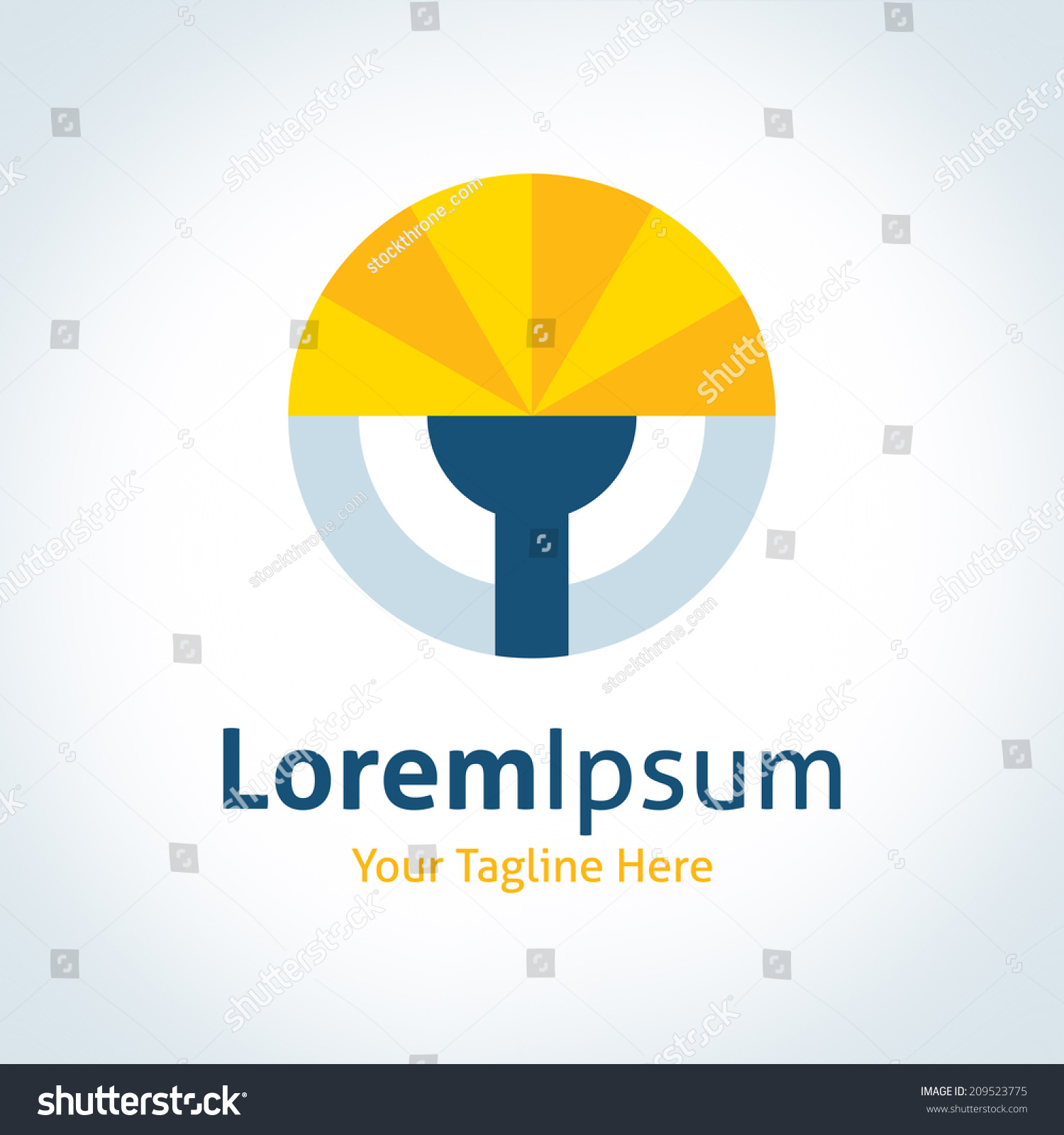 Power Light Ingenious Solutions Vector Logo Stock Vector (Royalty Free ...