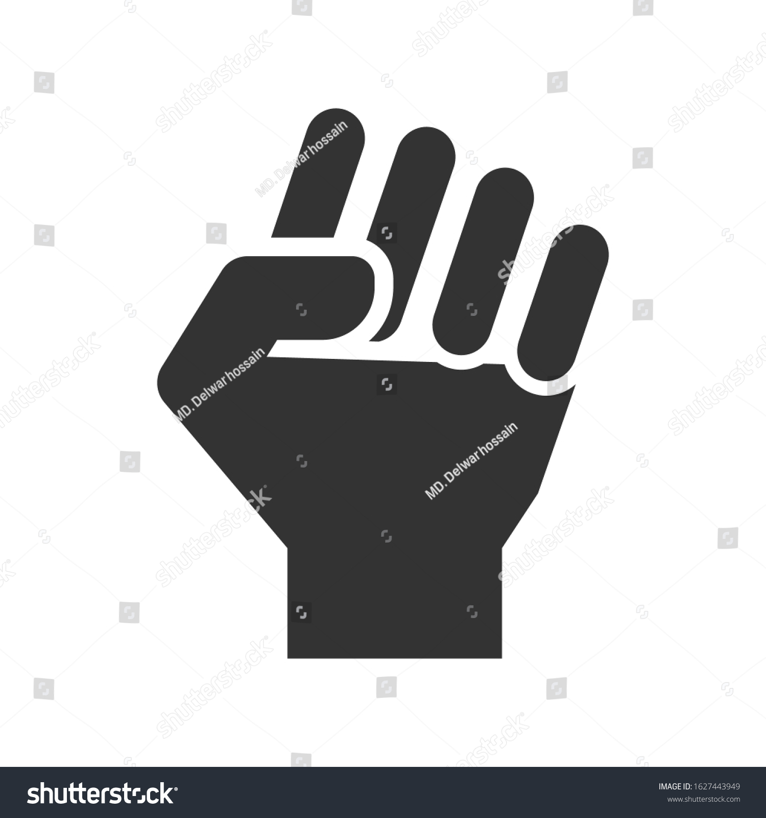 Power Strength Icon Vector Graphics Stock Vector (Royalty Free ...
