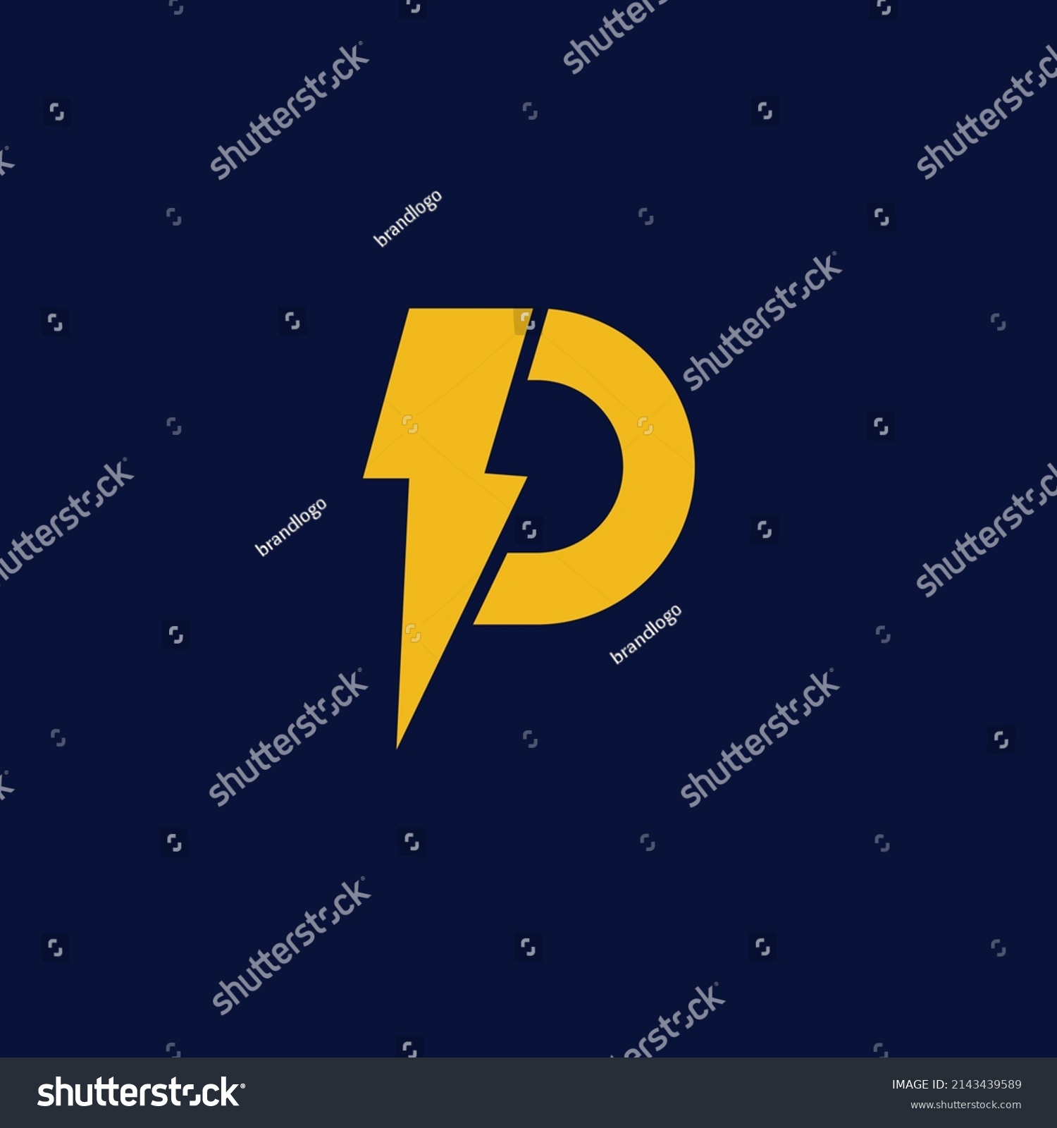 Power Volt Logo Design Template Stock Vector (Royalty Free) 2143439589 ...