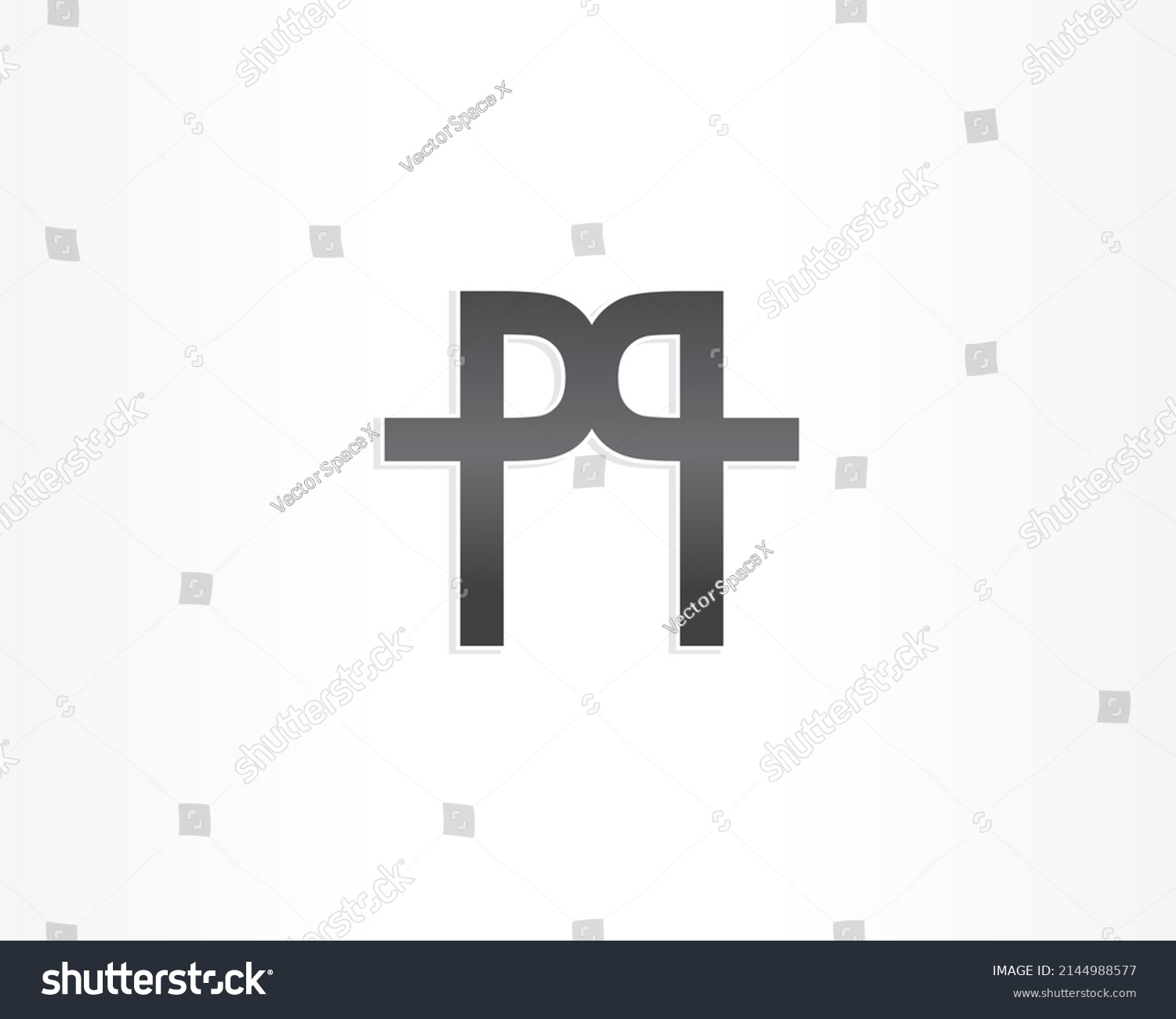 Pp Initial Concept Logo Icon Design Stock Vector (Royalty Free ...