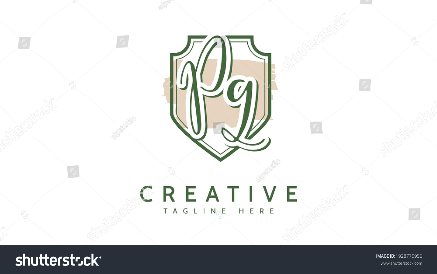 Pq Initials Handwriting Logo Vector Stock Vector (Royalty Free ...