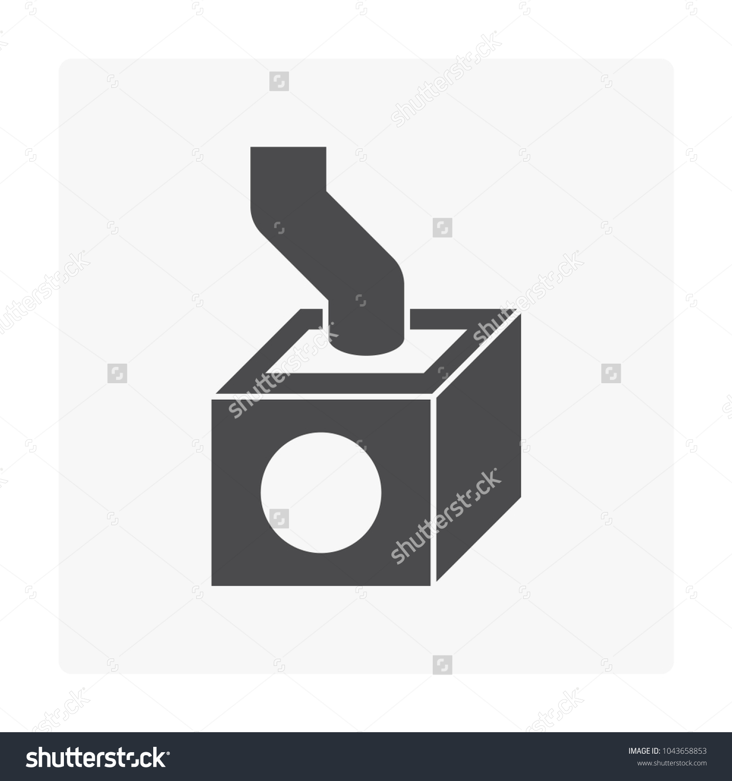 Precast Concrete Manhole Catch Basin Vector Stock Vector (Royalty Free ...