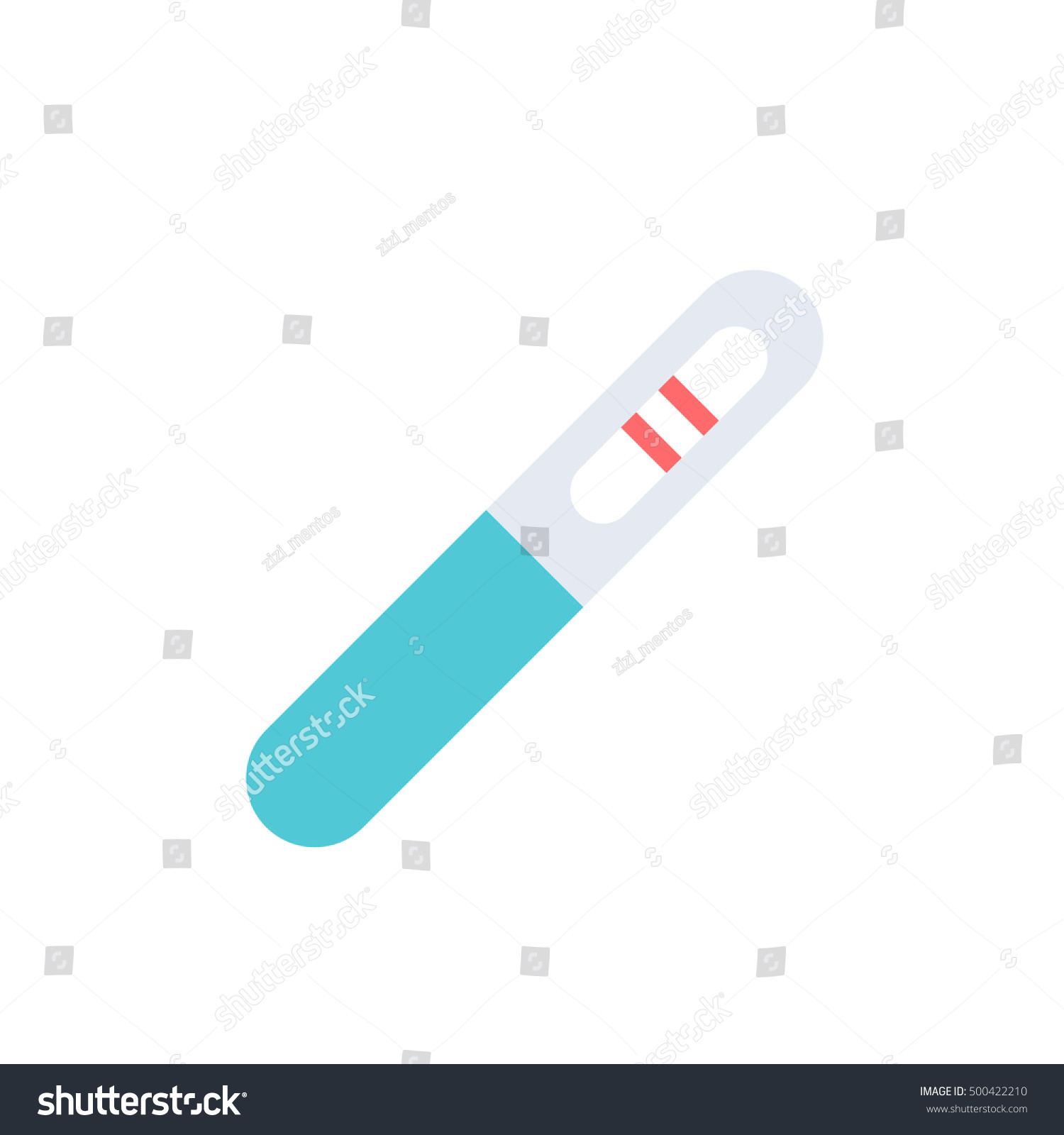 Pregnancy Test Vector Illustration Stock Vector (Royalty Free) 500422210