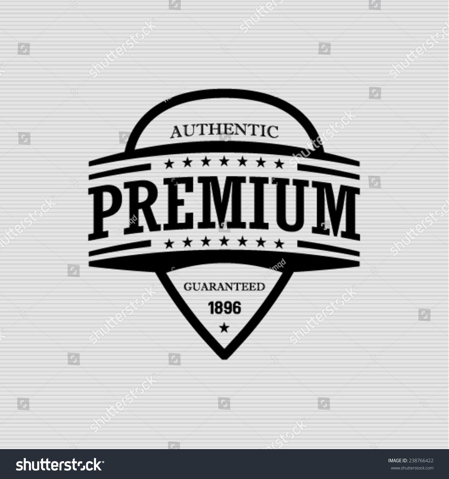 Premium Guaranteed Vector Signs Emblems Labels: vector de stock (libre ...