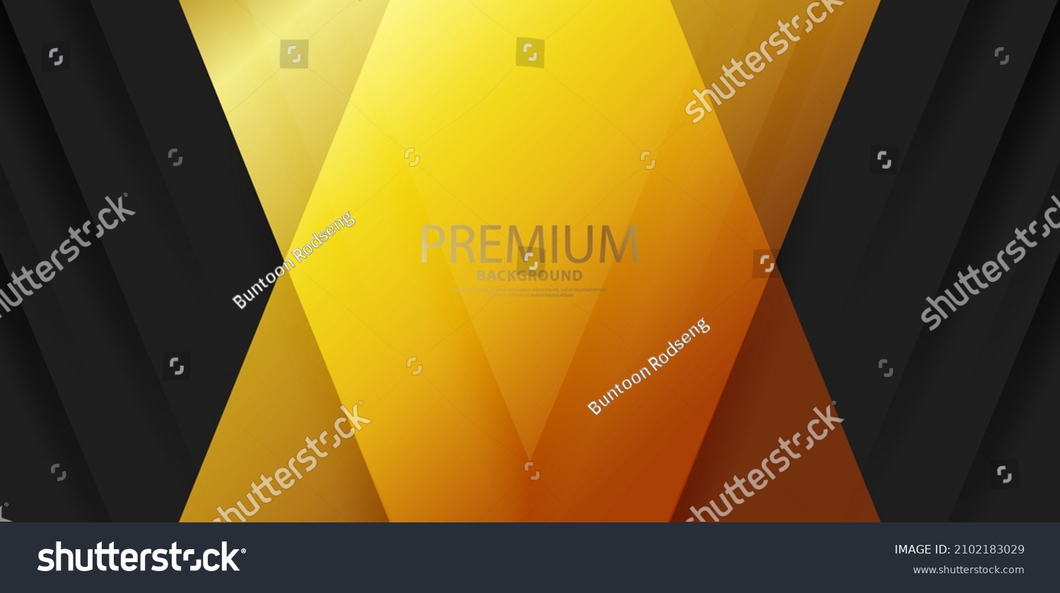 Premium Gold Background Luxury Pattern Vector Stock Vector (Royalty ...