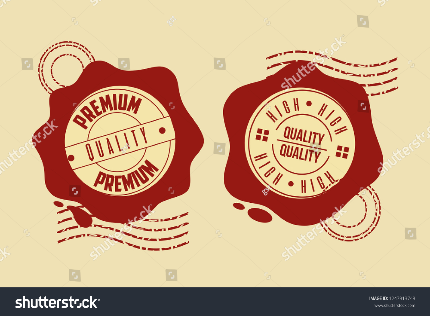 Premium Quality Template Stock Vector (Royalty Free) 1247913748 ...