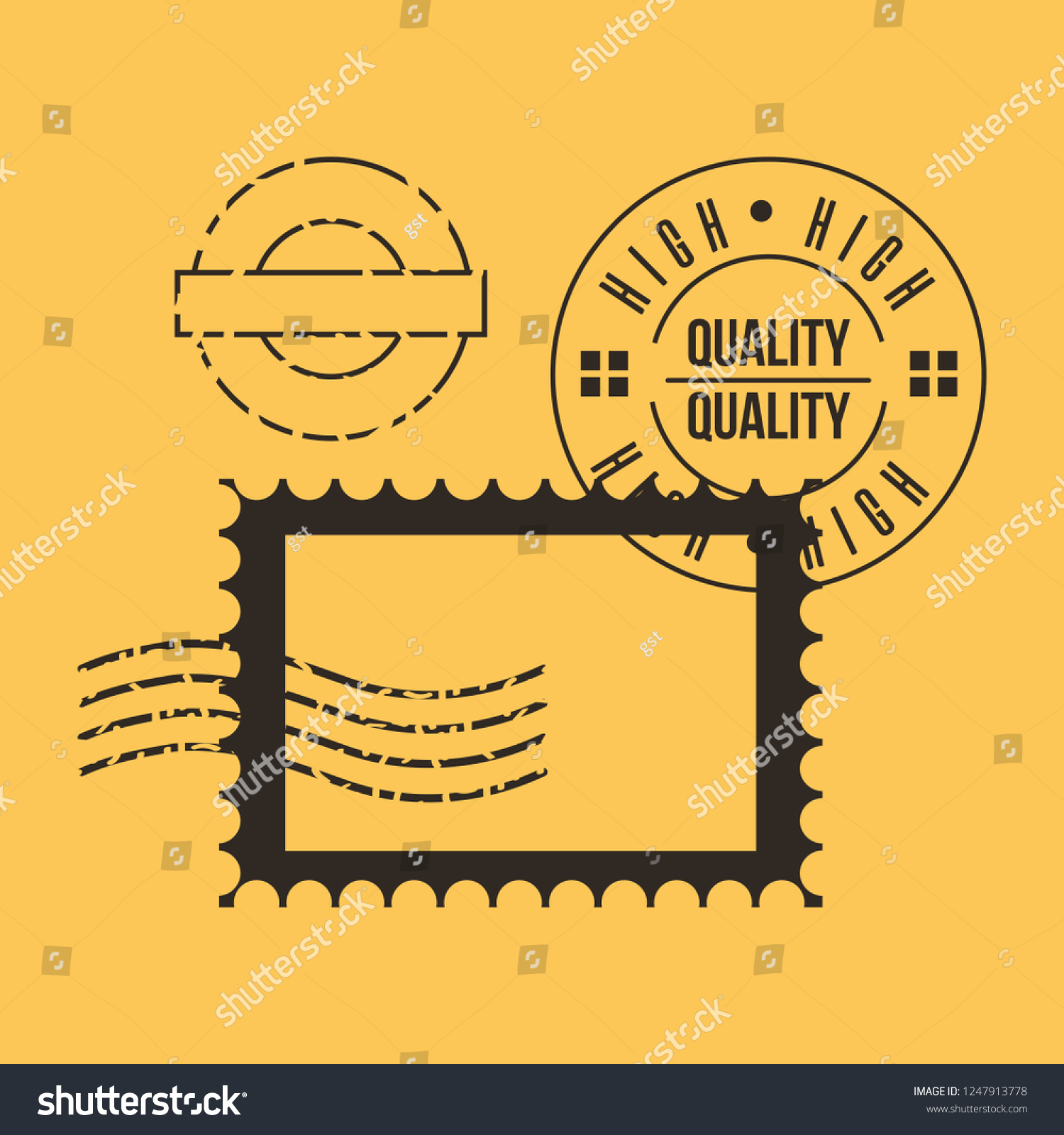 Premium Quality Template Stock Vector (Royalty Free) 1247913778 ...