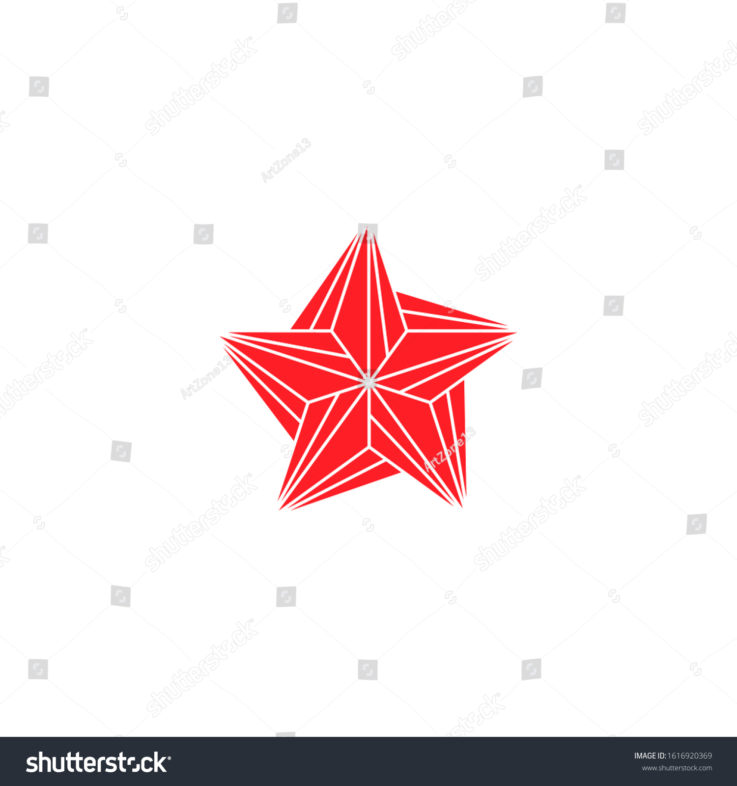 Premium Star Logo Design Icon Star Stock Vector (Royalty Free ...