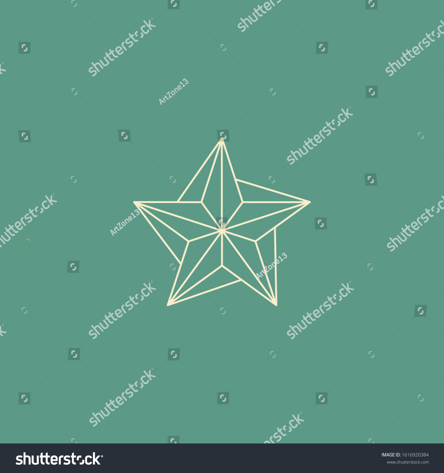 Premium Star Logo Design Icon Star Stock Vector (Royalty Free) 1616920384