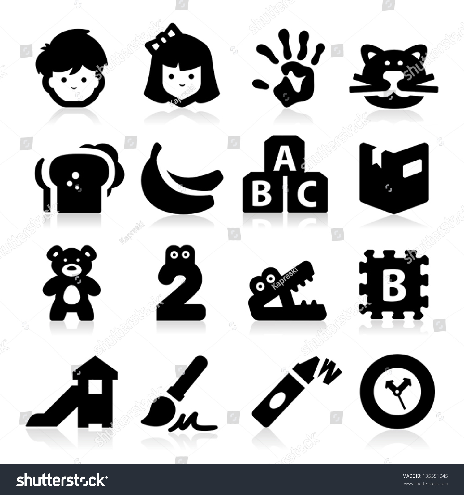 107.894 imagens de Preschool icons Imagens, fotos stock e vetores ...