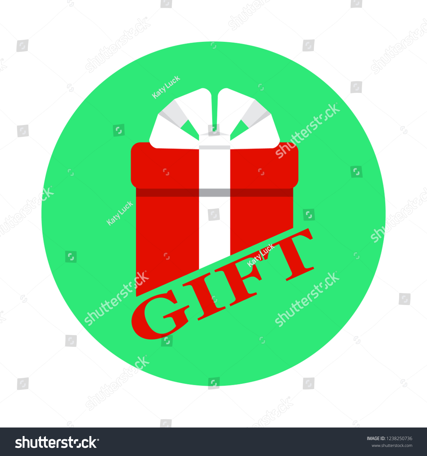 Present Box Concept Vector Illustration Stock Vector (Royalty Free ...