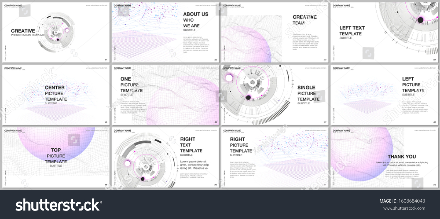 Presentation Design Vector Templates Multipurpose Template: เวกเตอร์ ...