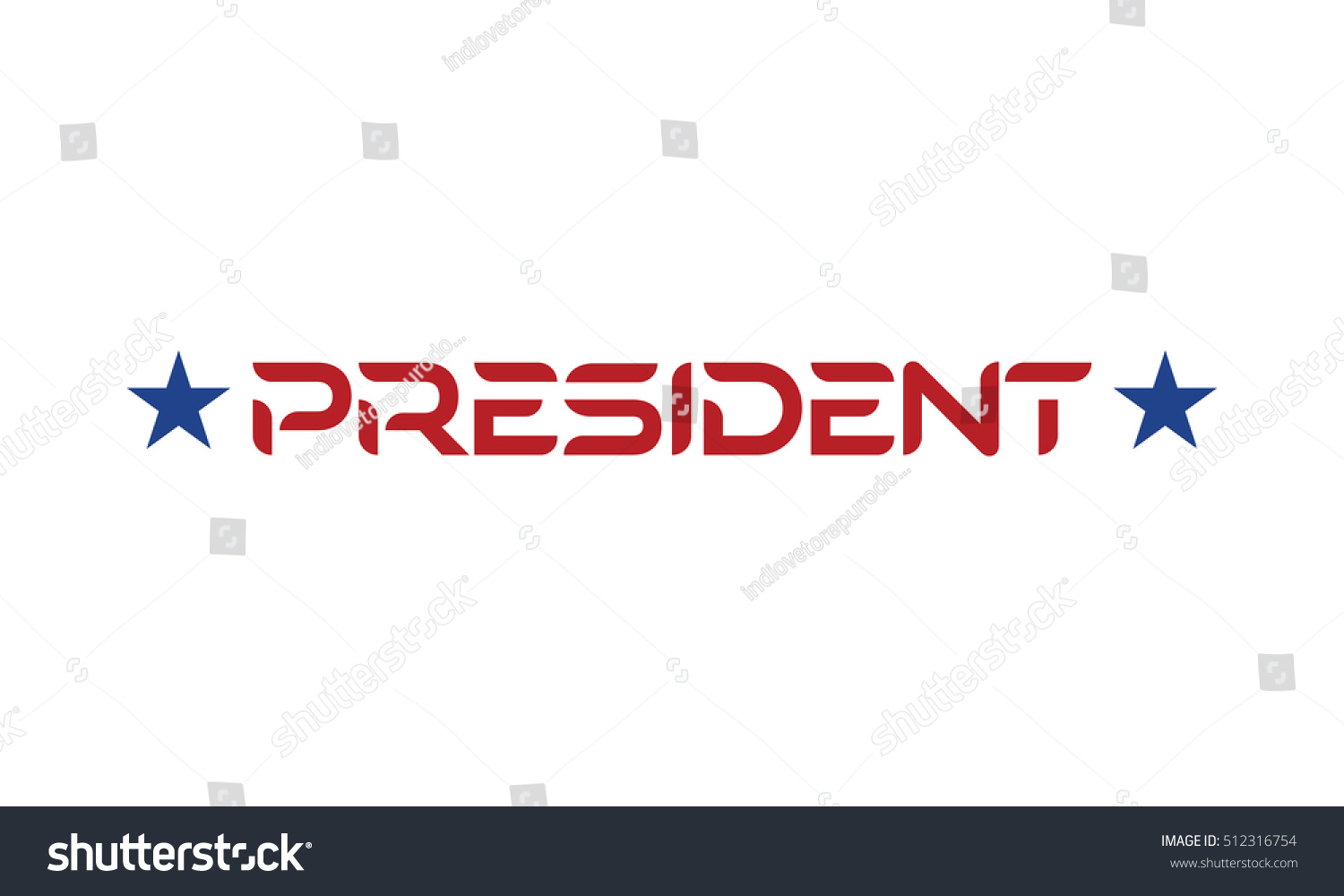 President Logo Vector Stock Vector (Royalty Free) 512316754