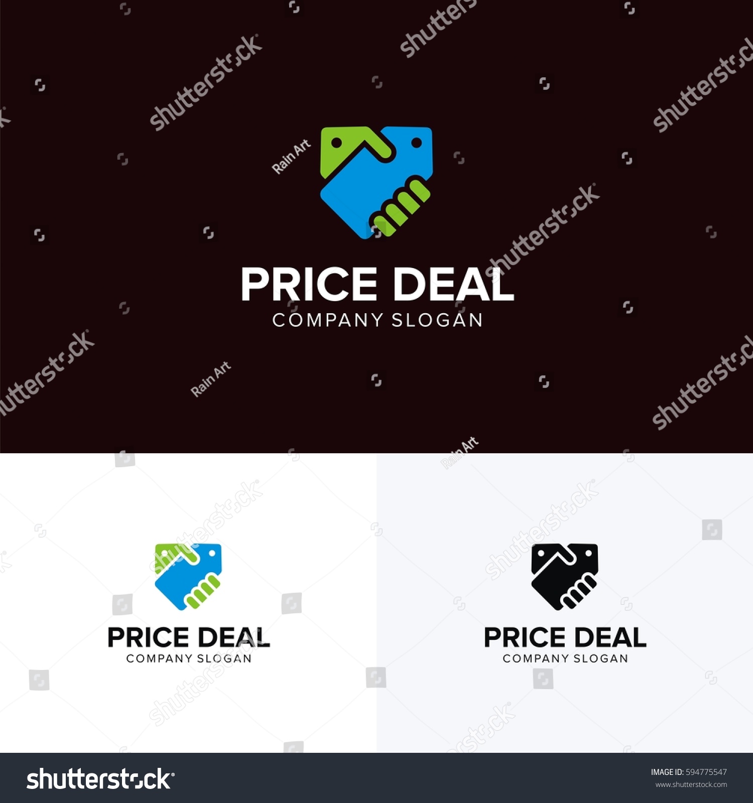 Price Deal Logo Vector Stock Vector (Royalty Free) 594775547 | Shutterstock