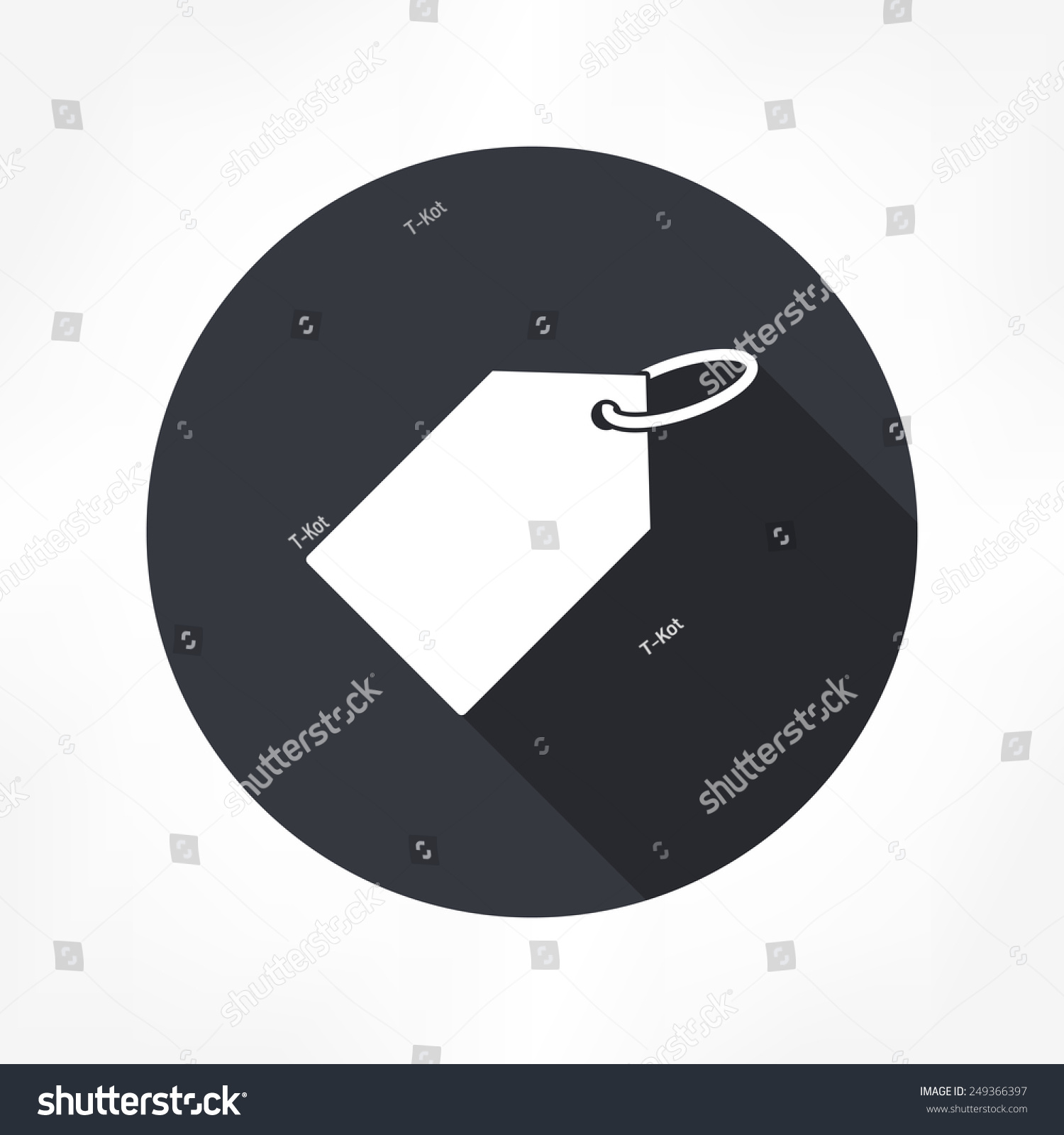 Price Tag Icon Stock Vector (Royalty Free) 249366397 | Shutterstock