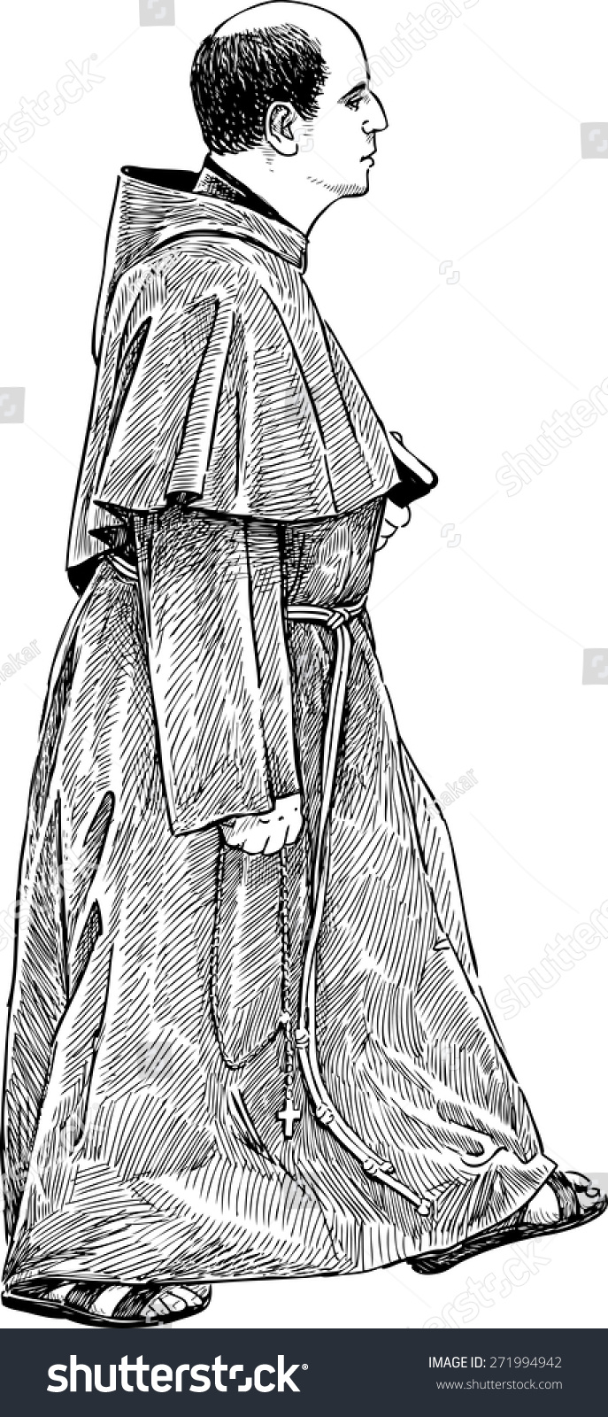 1,360 Hand draw priest Images, Stock Photos & Vectors | Shutterstock