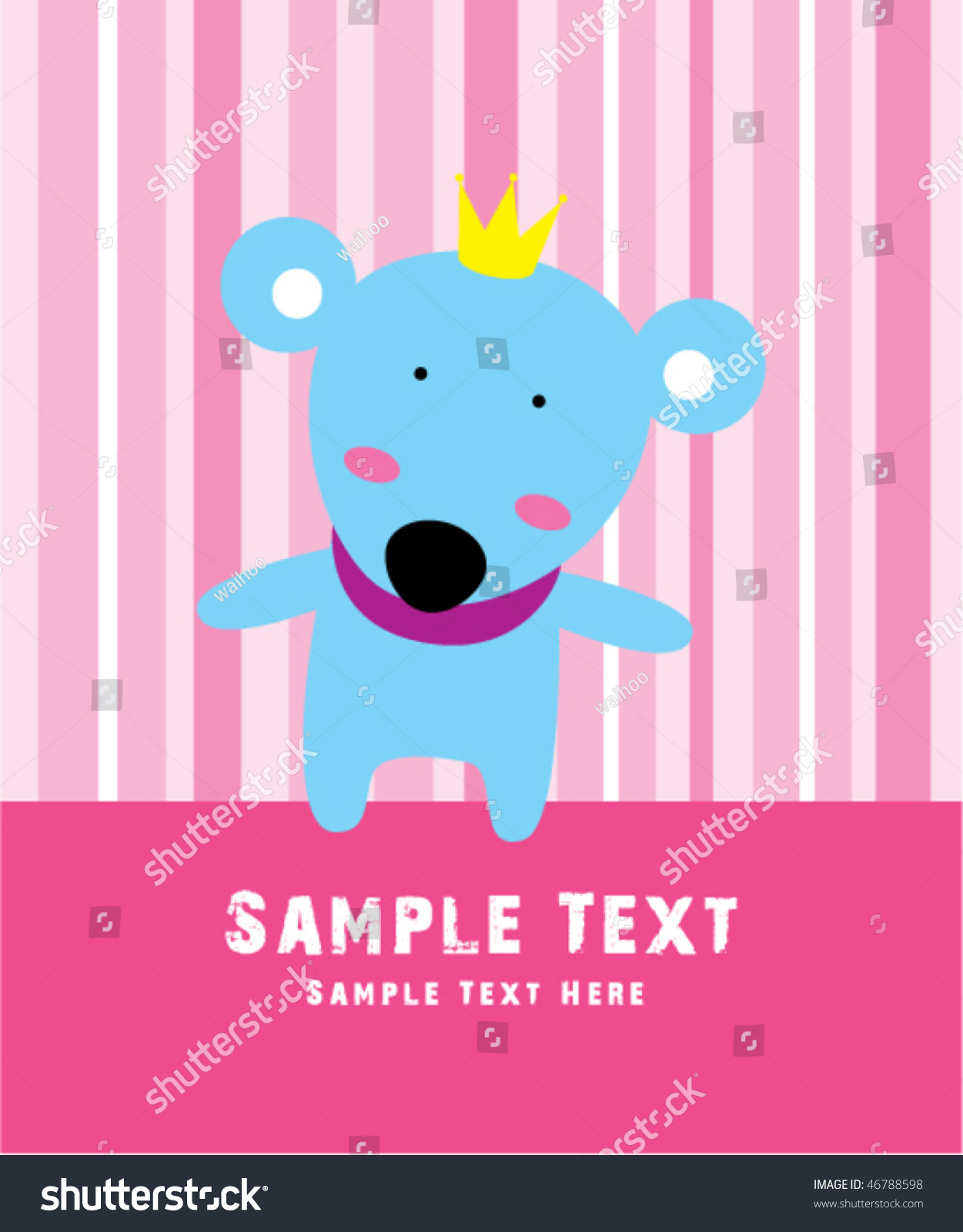 Prince Rat Stock Vector (Royalty Free) 46788598