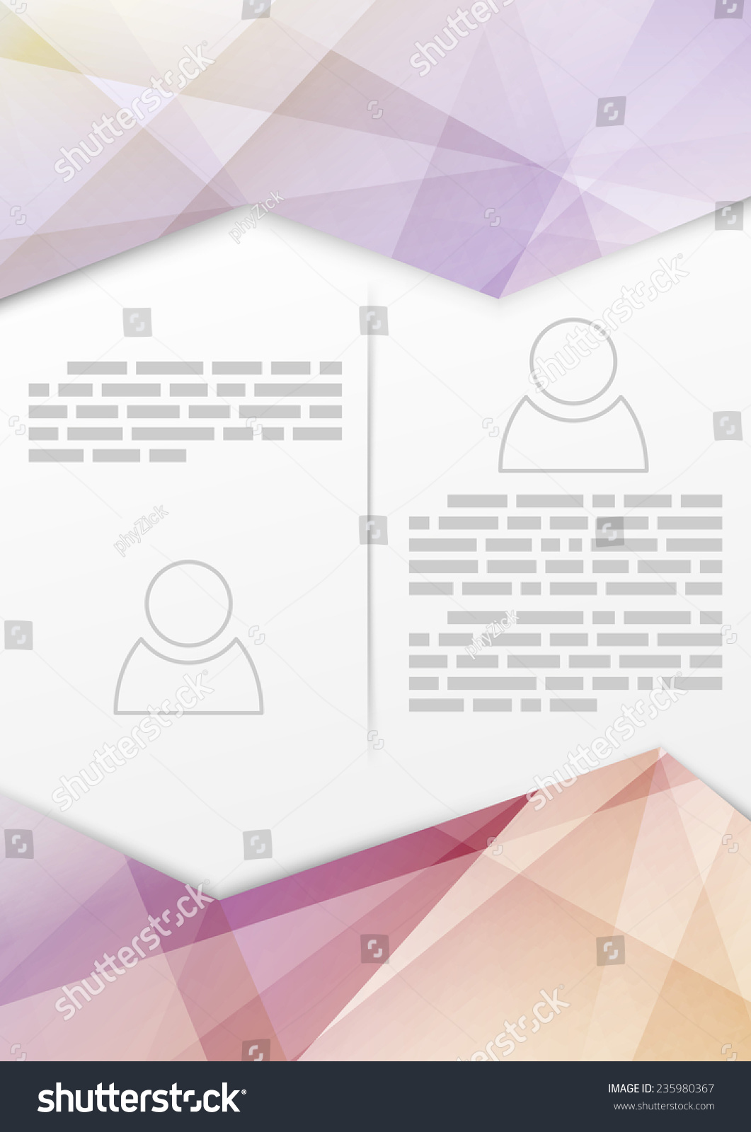 Print Booklet Crystal Structure Border Vector Stock Vector (Royalty ...