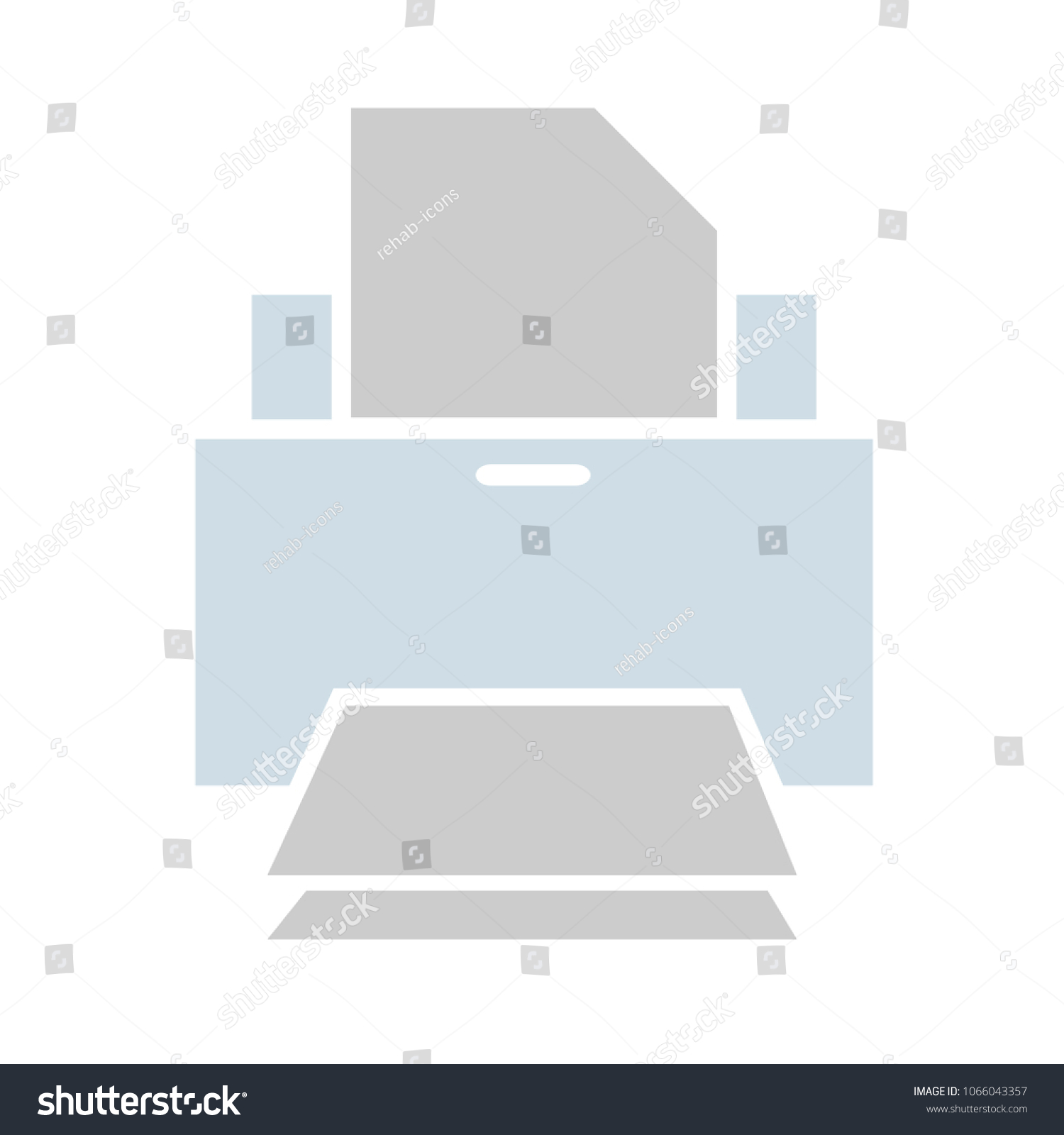 Print Icon Vector Printer Symbol Vector Stock Vector (Royalty Free ...